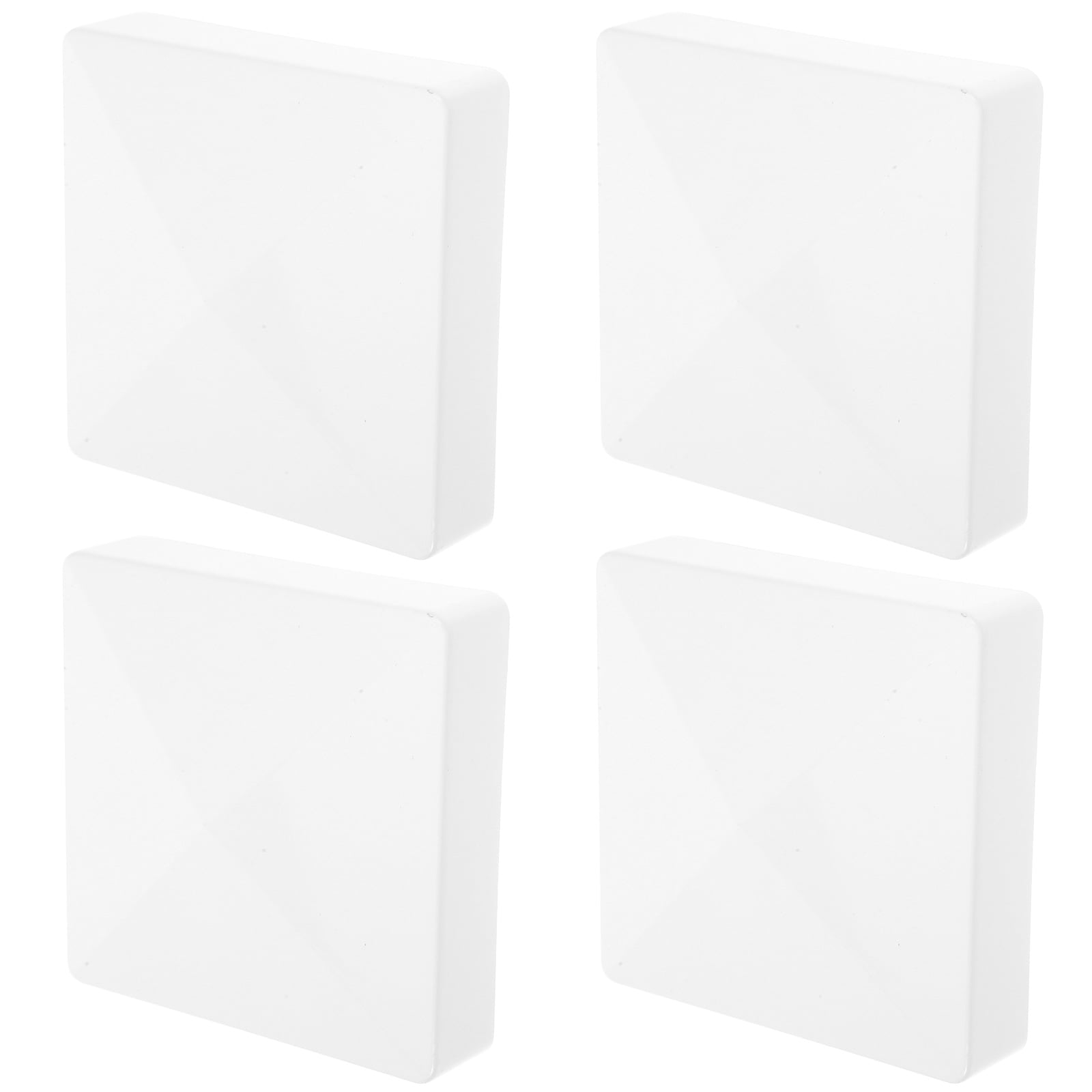 4pcs ABS Fence Post Caps for Outdoor Square Posts Mailbox Lamp Post ...