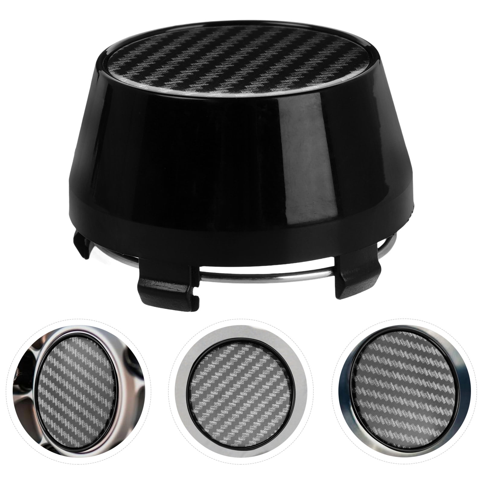 Masteelf 4pcs Wheel Center Caps Vehicle Wheel Center Hub Cap Cover ...