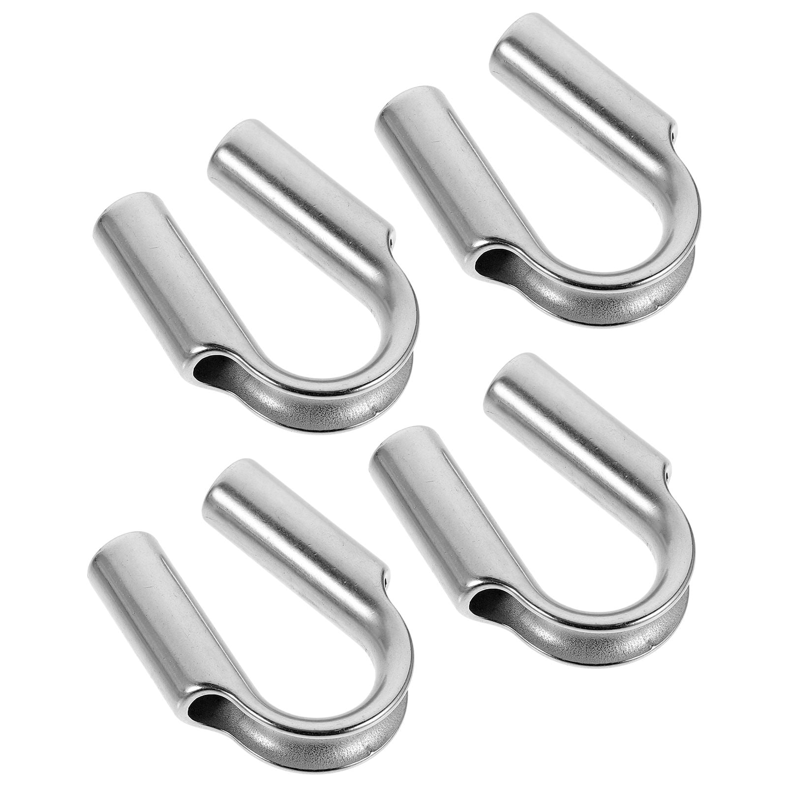 Masteelf 4pcs Wire Rope Thimble Ferrule Crimping Tool 8mm Stainless ...