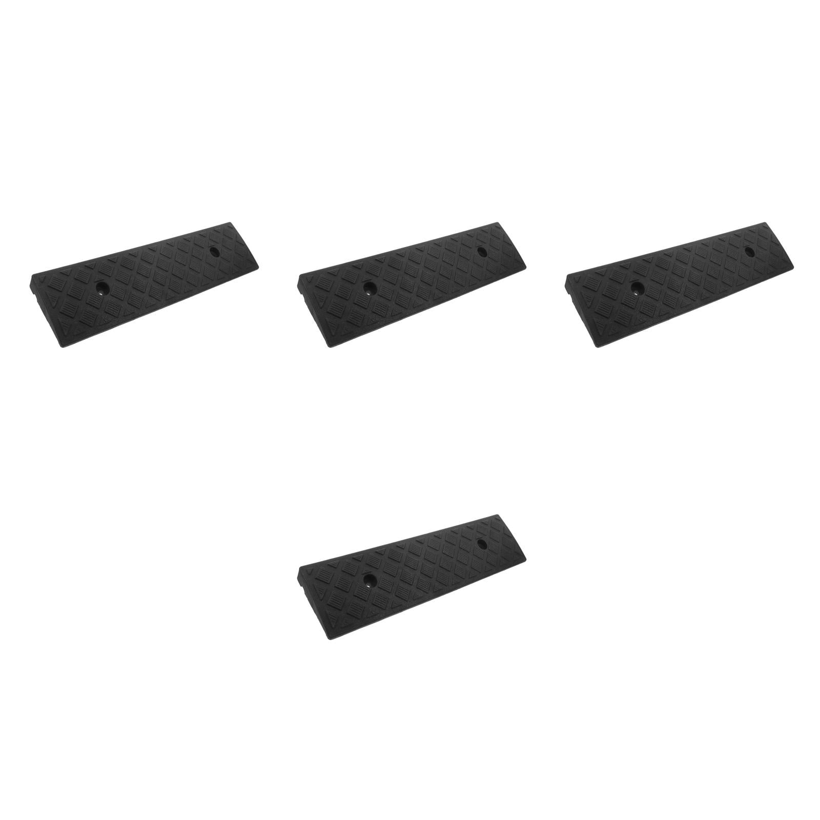 Masteelf 4pcs plastic Threshold Ramp Heavy Duty Curb Ramp Portable Ramp ...