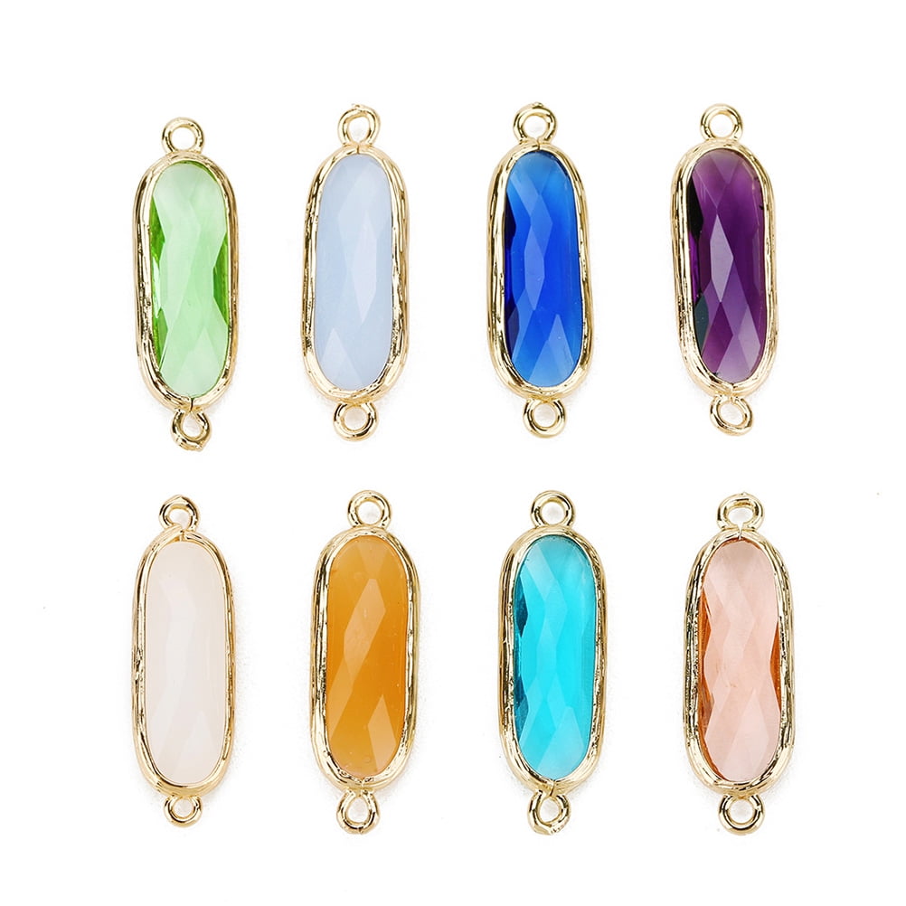 Masteelf 5 PCS Women Glass Pendant Multi-purpose Pendant 3.00X0.90X0 ...