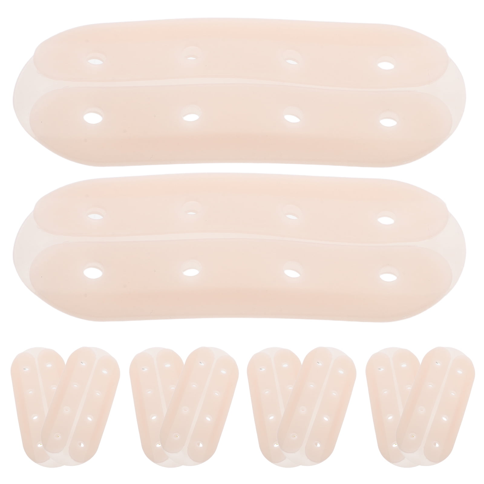 Masteelf 5 Pairs Bra Strap Cushion Silicone Bra Straps Pads Fabric Non ...