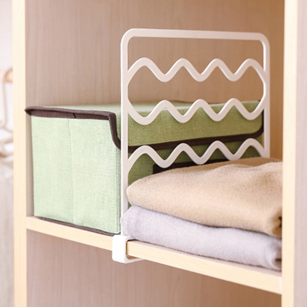 Masteelf 5 Pcs Closet Shelves Separators Partition Divider Stackable ...