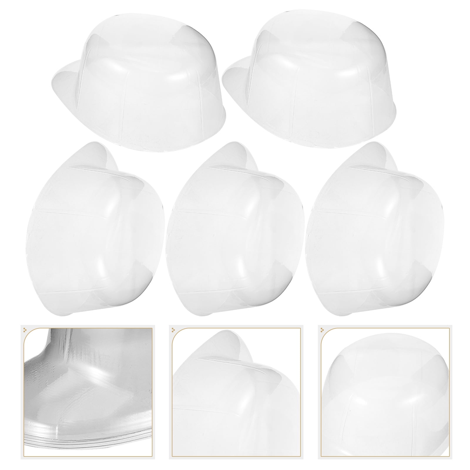 Masteelf 5 Pcs Peaked Hat Insert Inner Rack Storage Stand Transparent ...