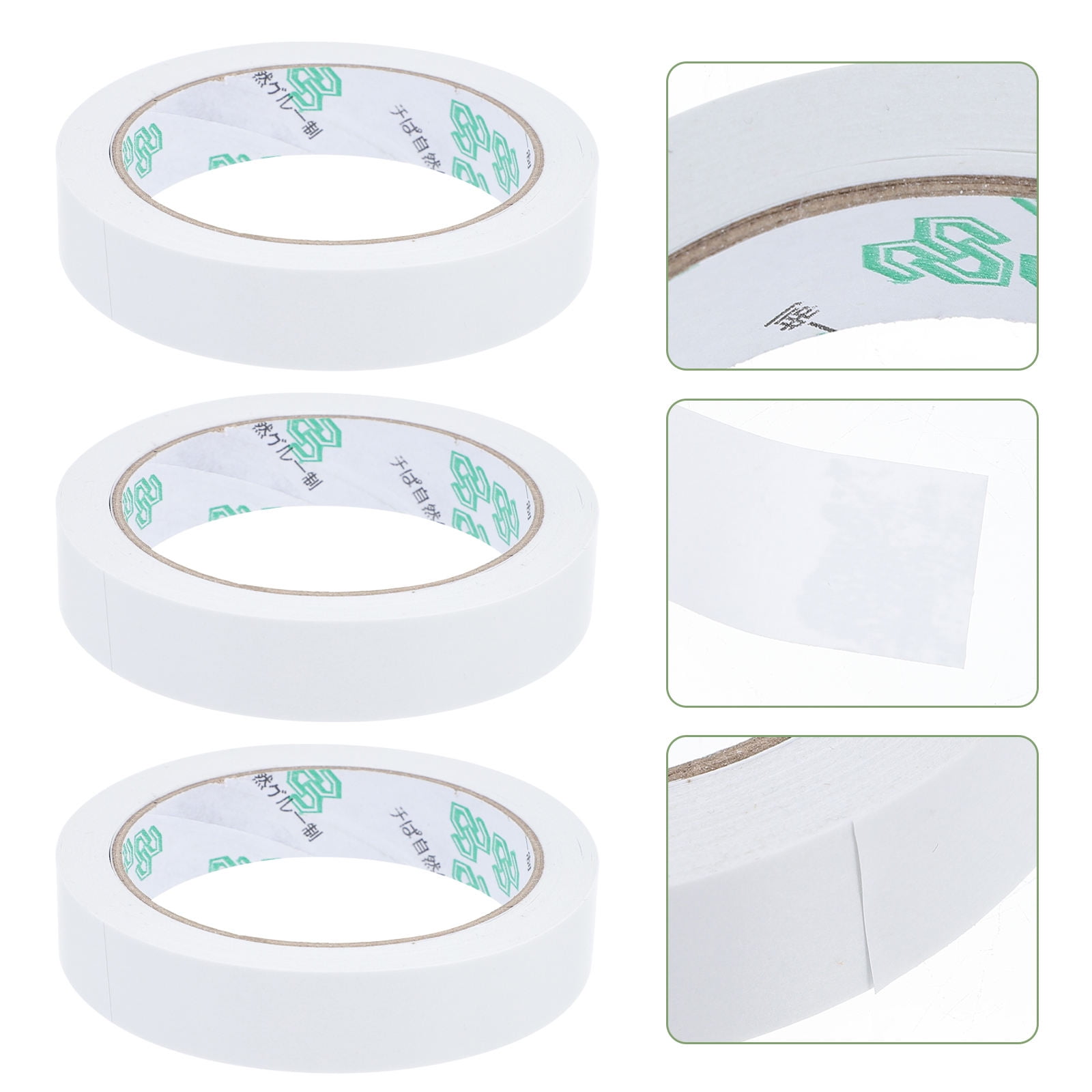 Masteelf 5-Pack White Self-Adhesive Tearable Packaging Tape for ...