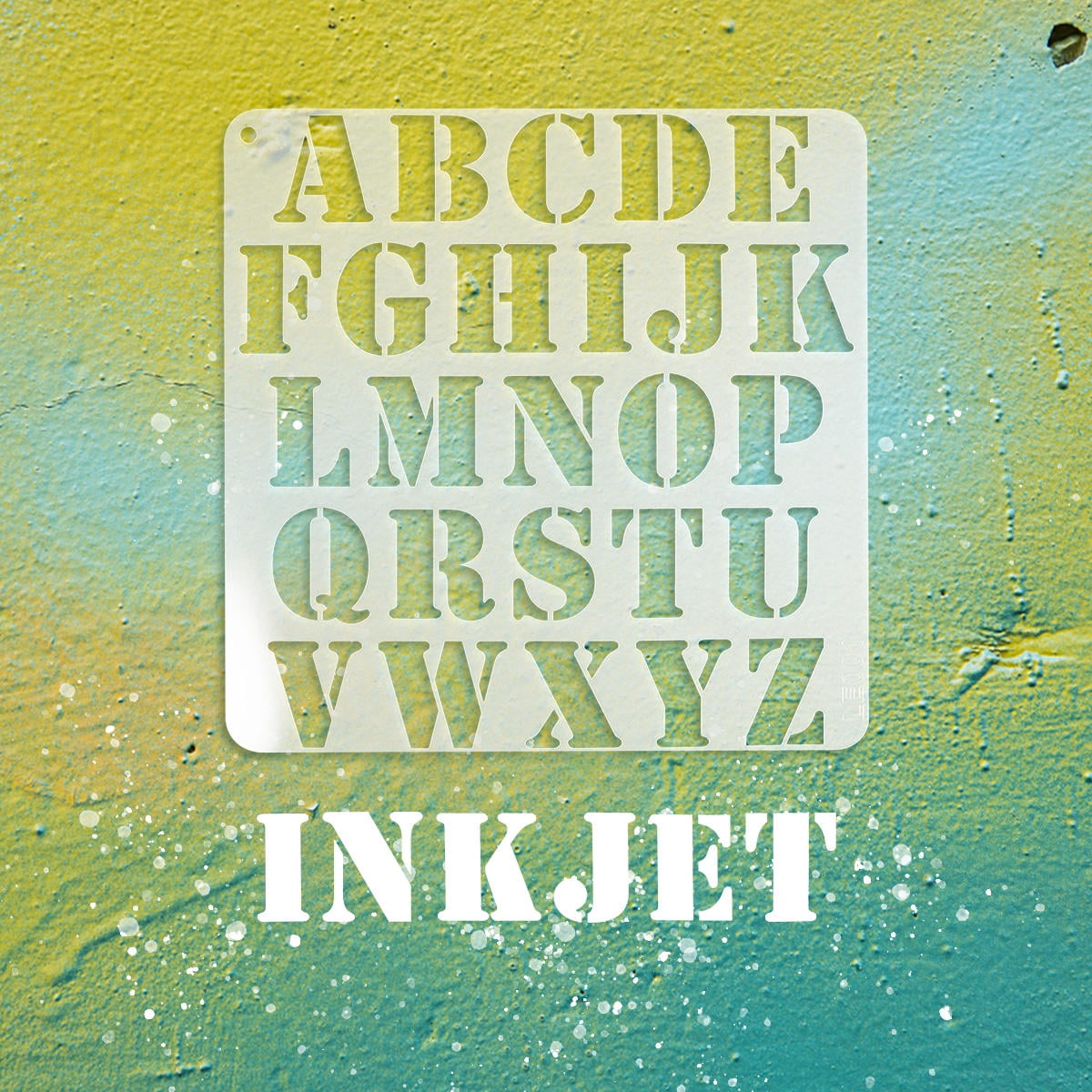 Masteelf 5 Pcs Stencil Craft Reusable Lettering Alphabet Painting ...