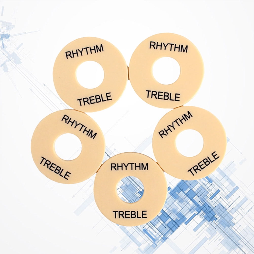 Masteelf 5 Pcs Switch Washer Electric Guitar Accessories Rhythm Guitars ...