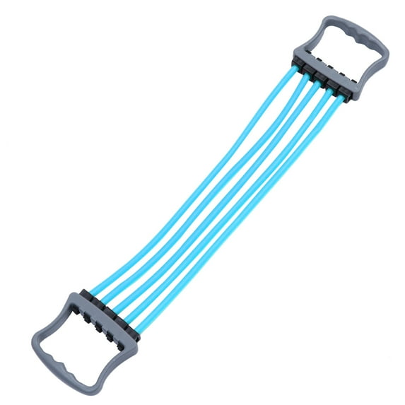 Masteelf 5 Pieces of Tension Rope Chest Expander Exercise Ab Resistance ...
