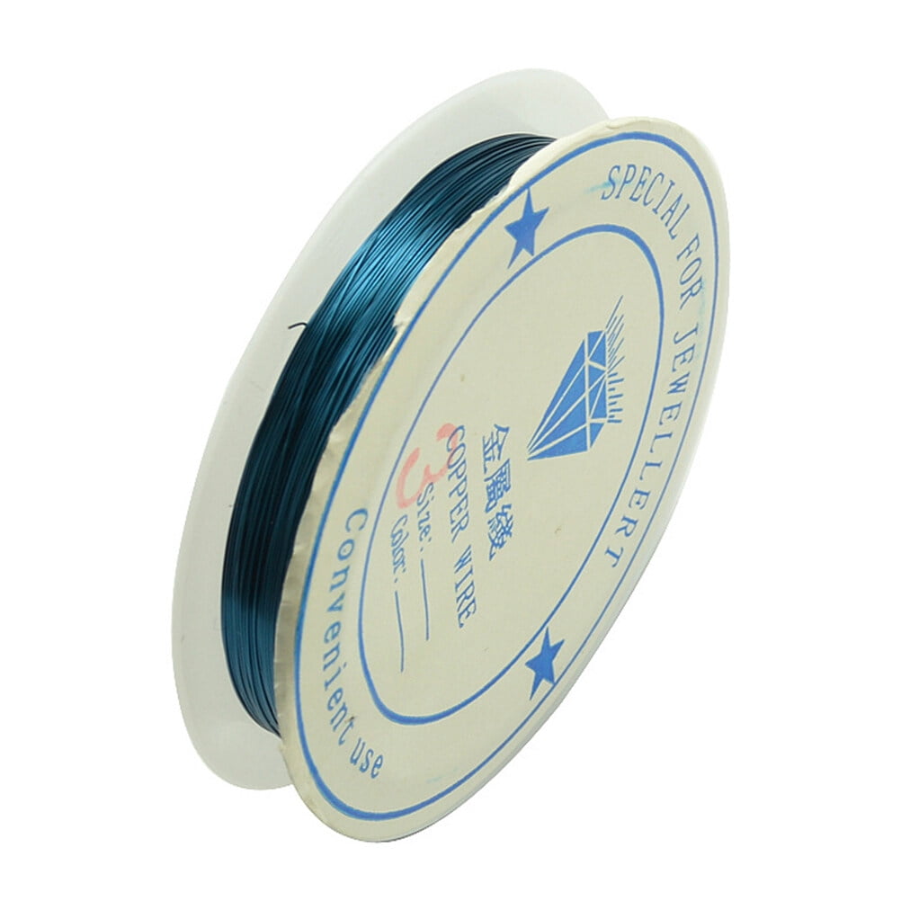 Masteelf 5 Rolls Assorted Color 0.5mm Copper Wire Flexible Artistic ...