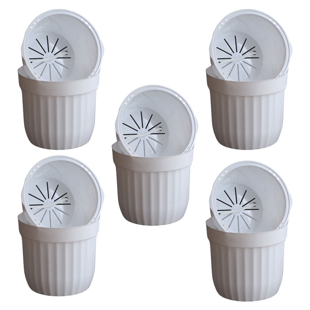 Masteelf 5 Sets Automatic Water Absorbent Flower Pot Rain Indoor Plants ...