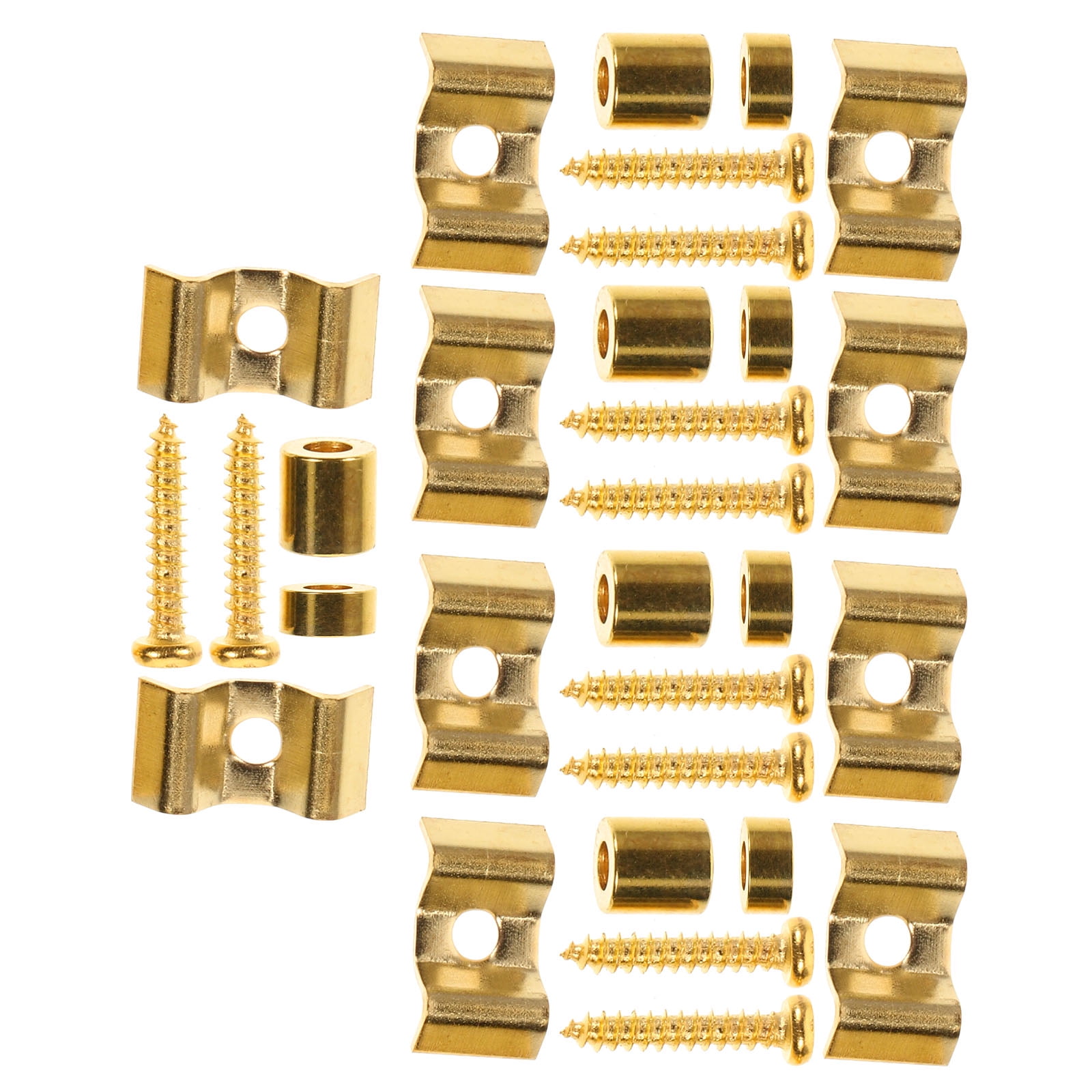 Masteelf 5 Sets Metal Vintage Style Guitar String Trees Guide Retainers ...