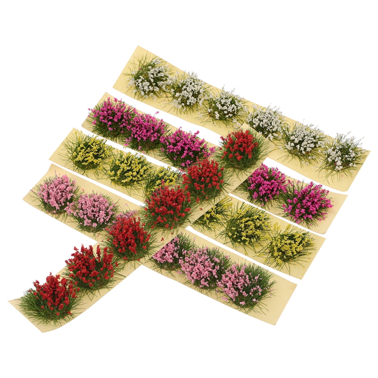 Masteelf 5 Sets Miniature Plant Tufts Layout And Dollhouse Garden ...