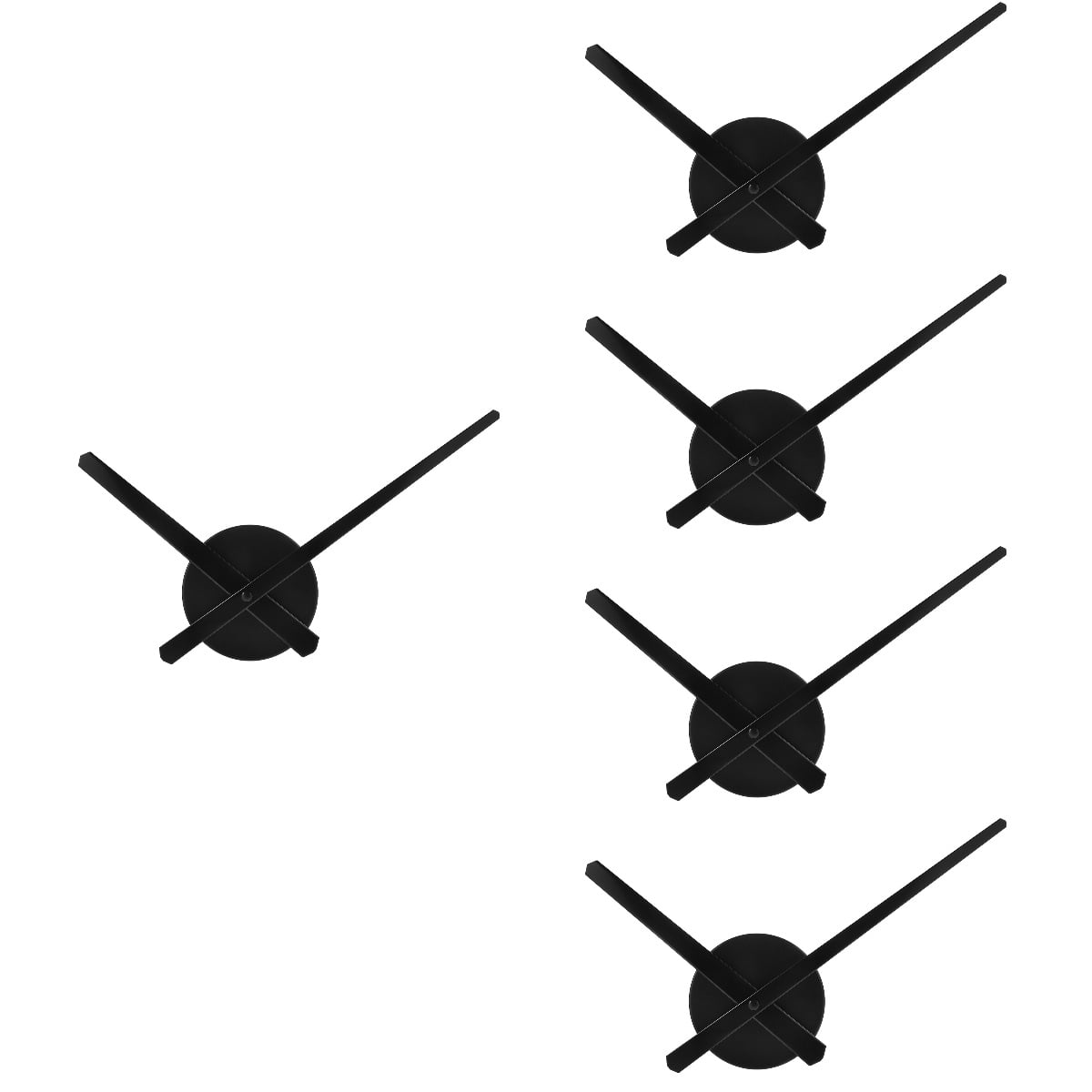 Masteelf 5 Sets of DIY Clock Hands 3D Clock Dial Clock Movement ...