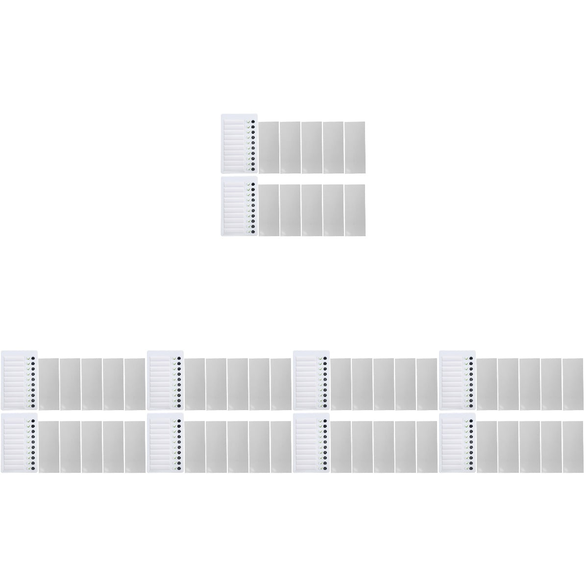 Masteelf 5 Sets of Home Behavior Charts School Portable Charts Behavior ...
