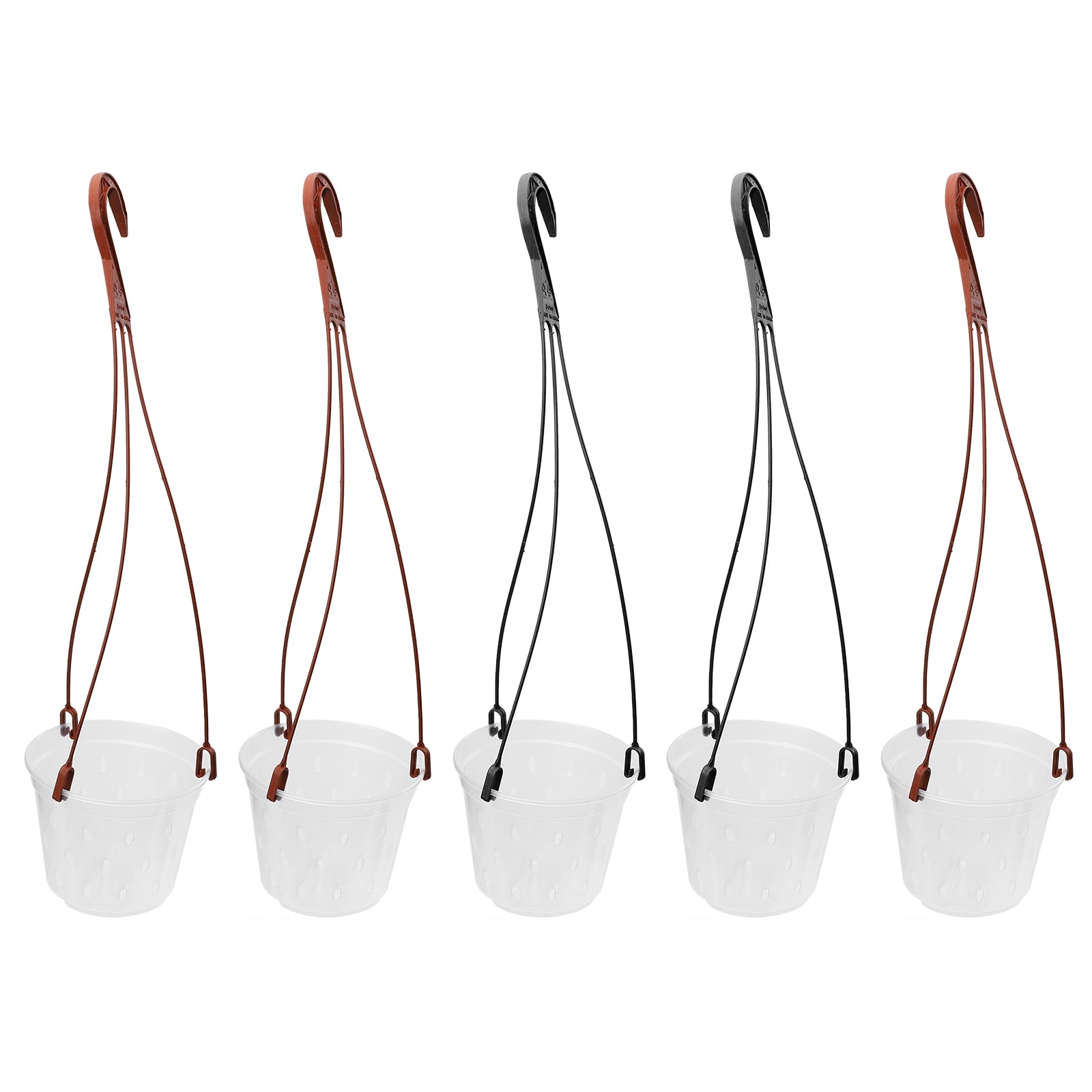 Masteelf 5 Sets of PP Phalaenopsis Flowerpots Hanging Flower Pots PP ...