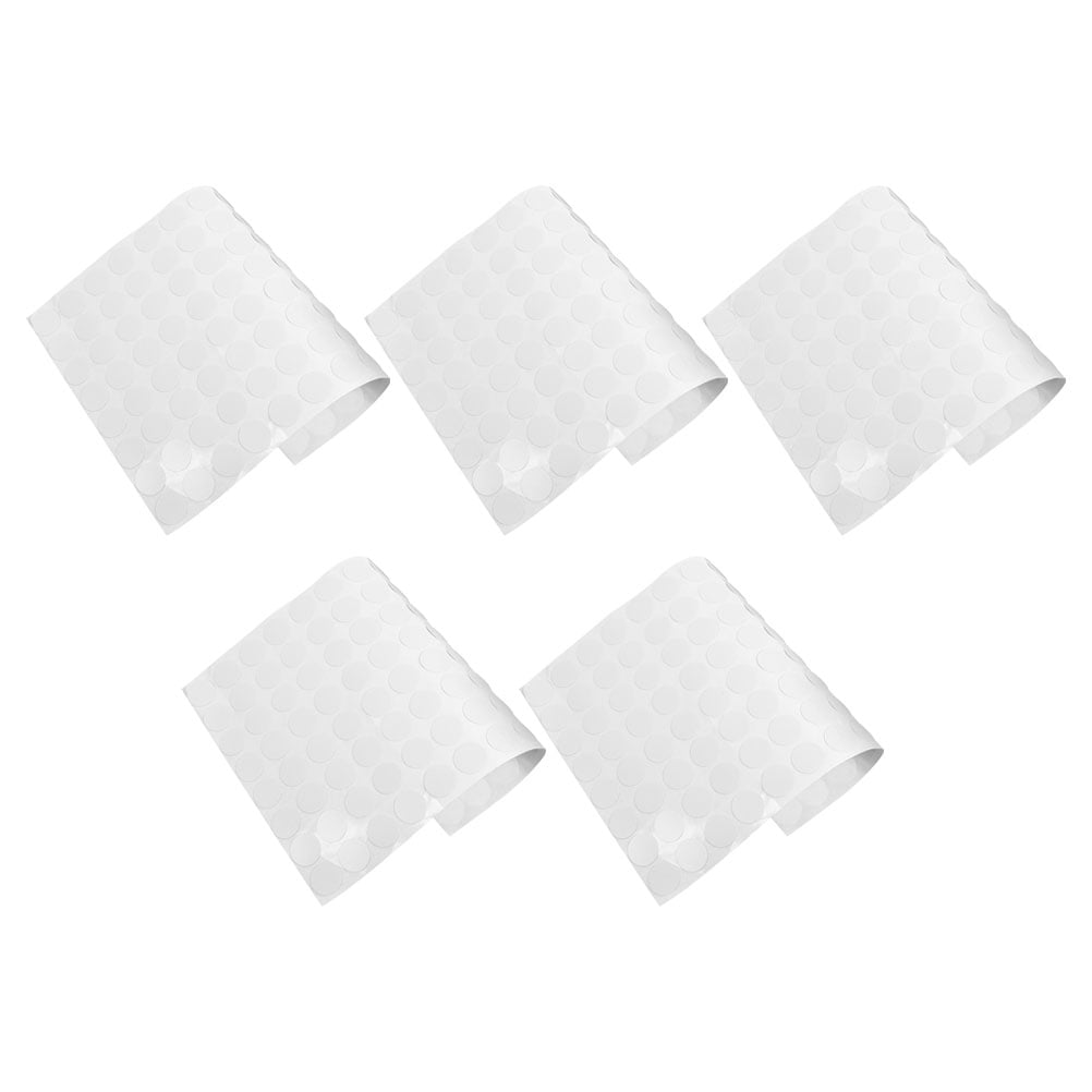 Masteelf 5 Sheets of Self Adhesive Screw Hole Stickers Furniture Screw ...