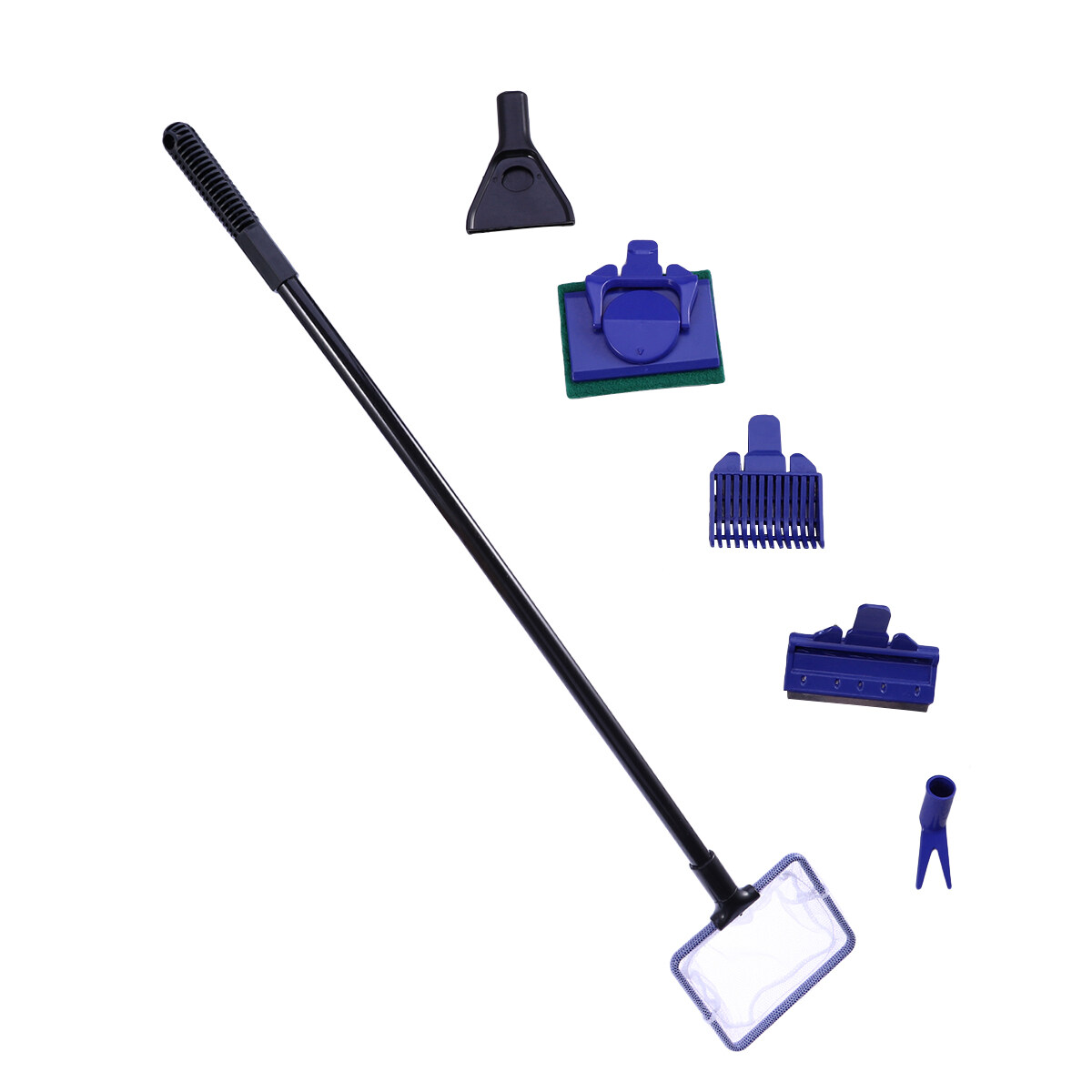 Masteelf 5 in 1 Complete Aquarium Fish Tank Clean Set Fish Rake+ ...