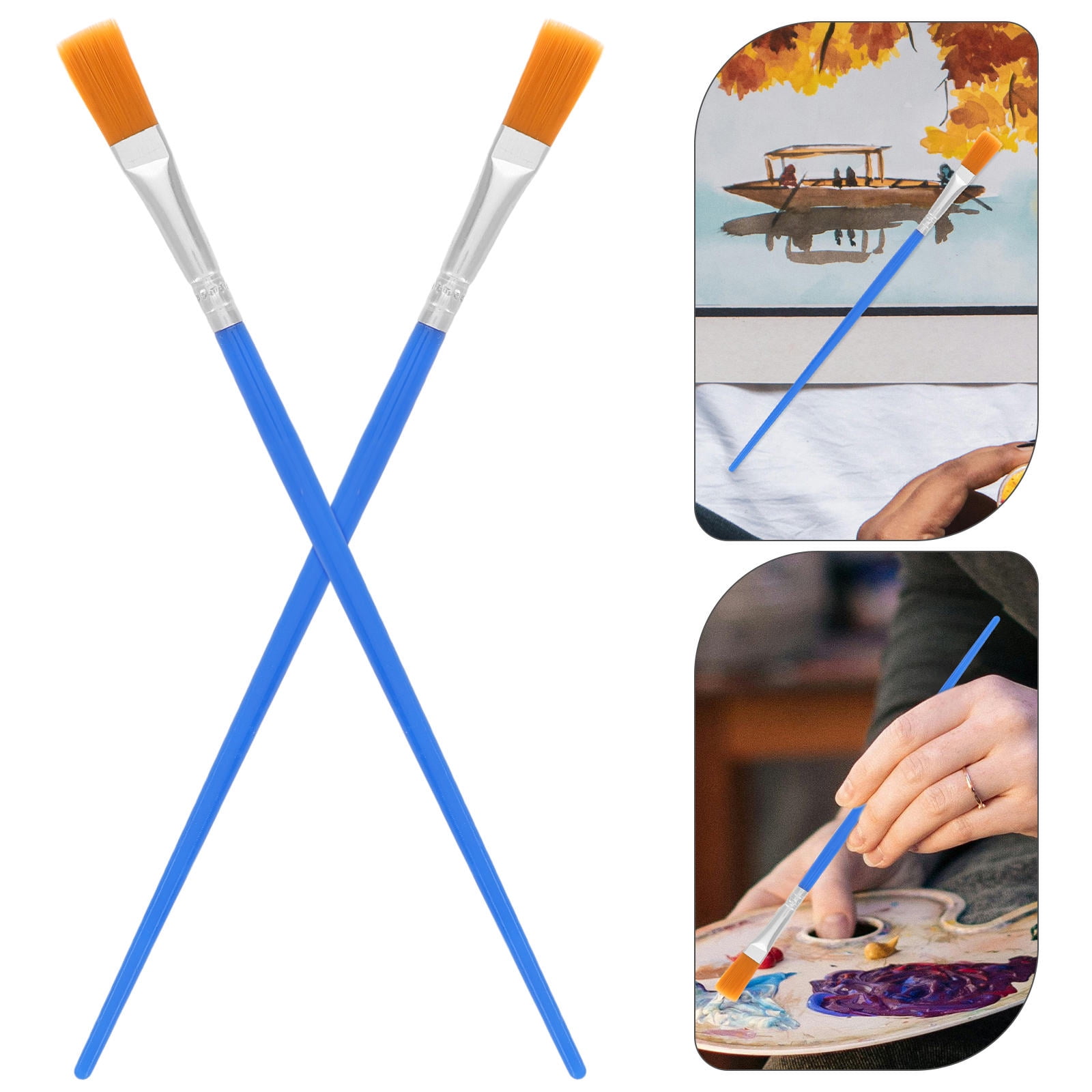 Masteelf 50 Pcs Art Paintbrush Suits for Kids Portrait Painting Child ...