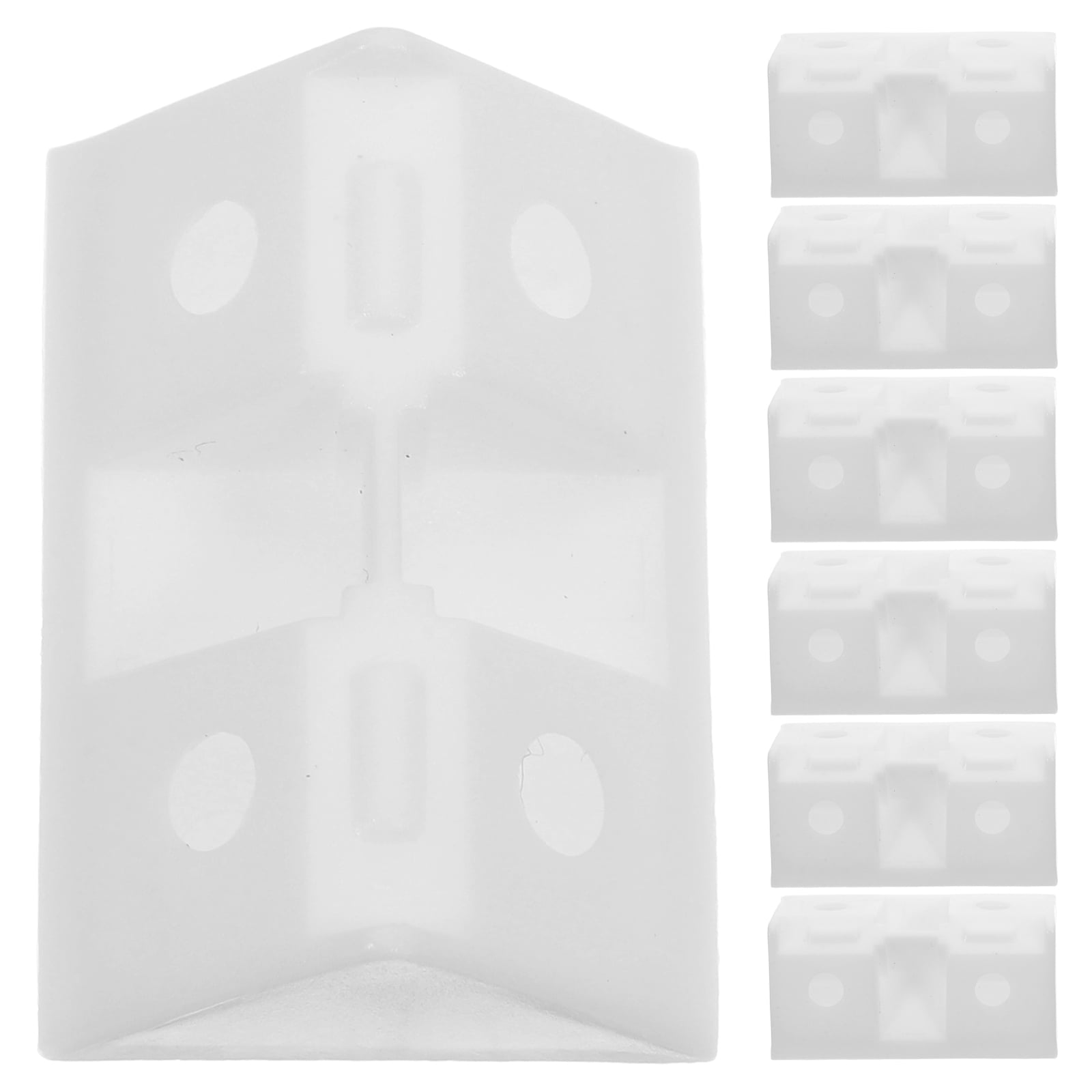 Masteelf 50 Pcs Cabinet Bumper Laminate Connection Corner .10X2.00X2 ...