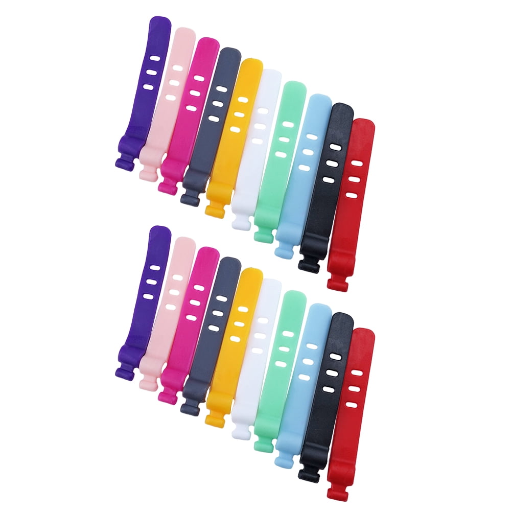 Masteelf 50 Pcs Cord Holders for Cables Desktop Wires Organizer Manager ...