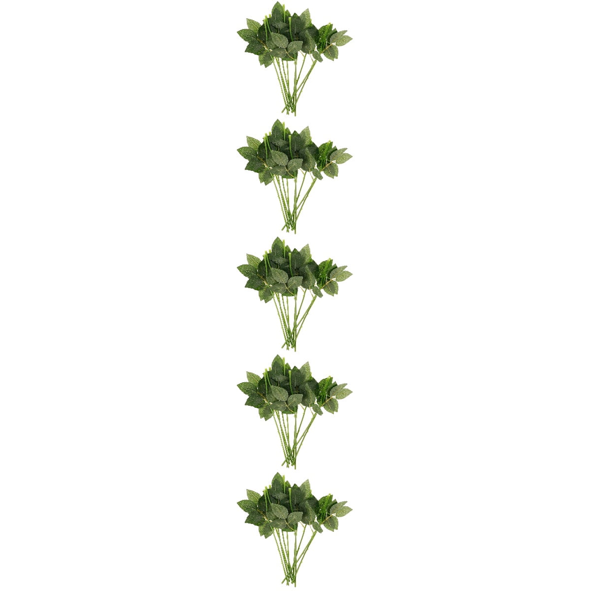 Masteelf 50 Pcs DIY Floral Stem and Leaves Crafts Bouquet Stem DIY ...