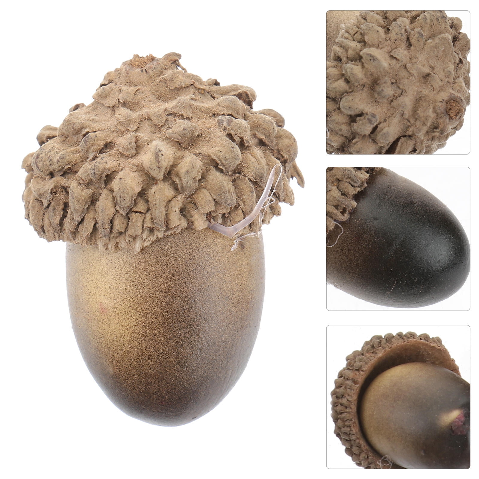 Masteelf 50 Pcs Decor Simulated Acorn Props Kitchen Realistic ...