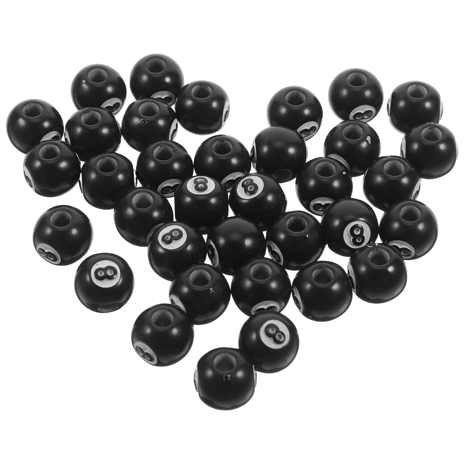 Masteelf 50 Pcs Round Sparse Beads Small Flower Pot Foam Ball Billiards ...