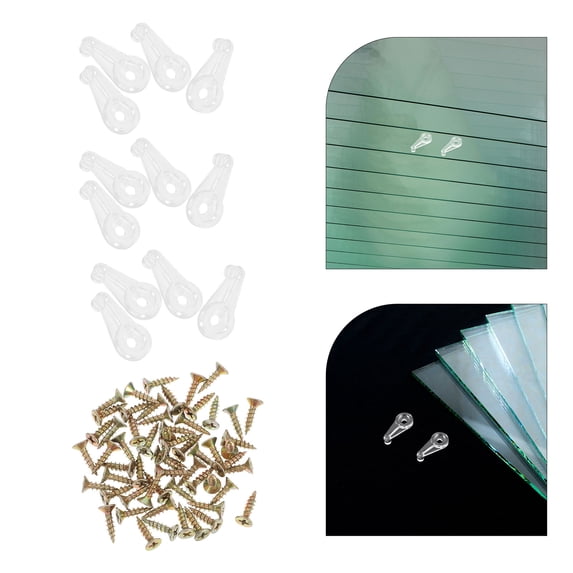 Masteelf 50 Pcs Wardrobe Fixed Bracket Furniture Fixing Clips Cabinet ...