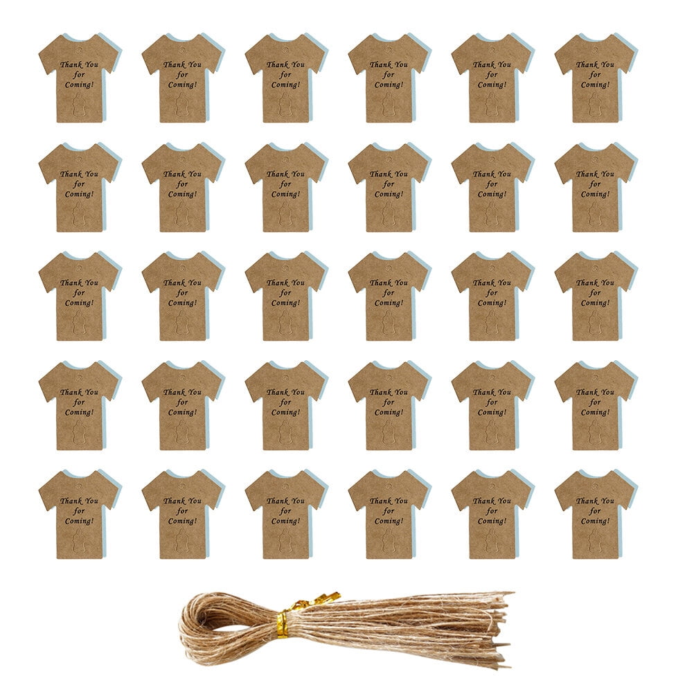 Masteelf 50 Sets Kraft Paper Tag Label Pour Syrup Pump Dispenser ...