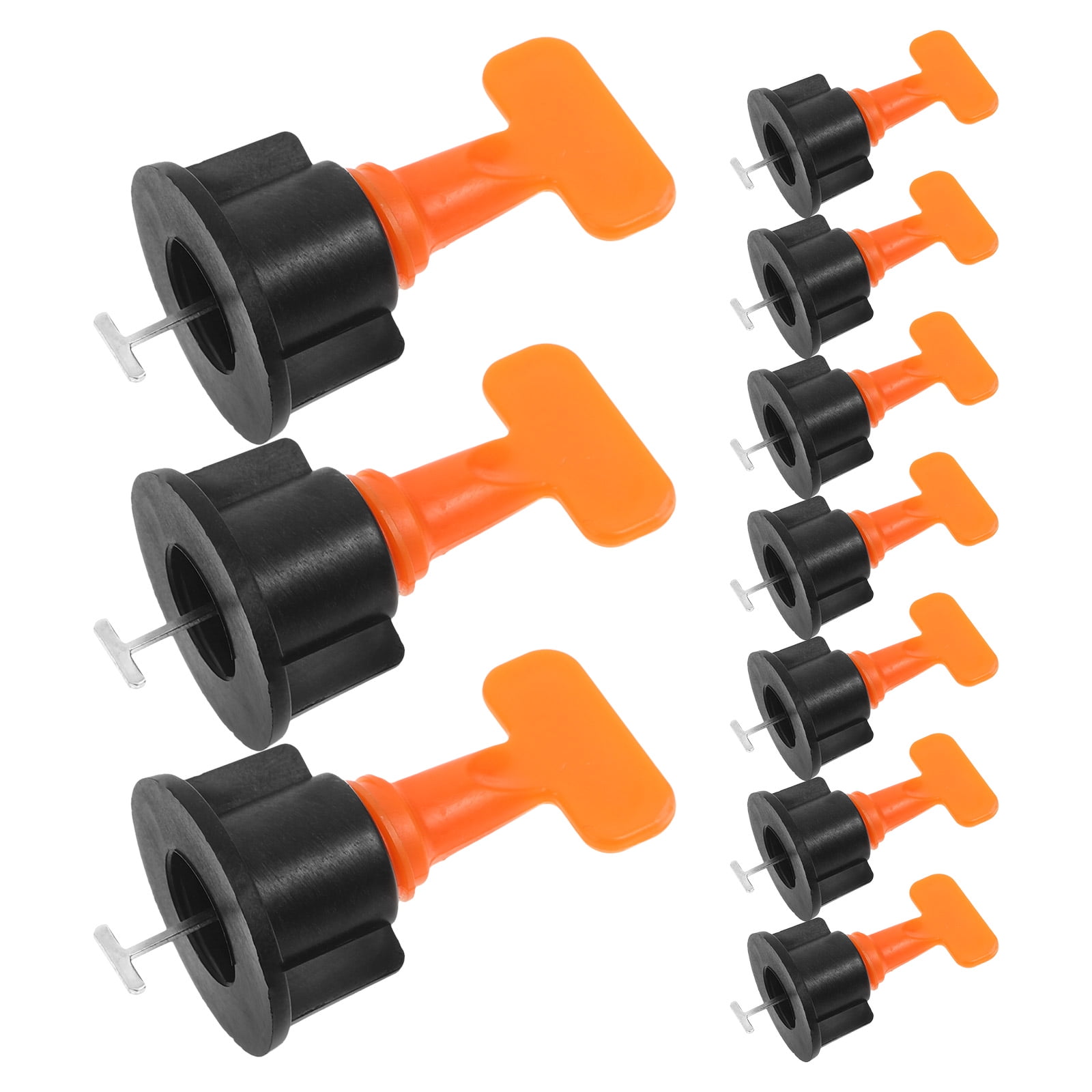 Masteelf 50 Sets Tile Leveling Tiling Positioning Leveler Spacers and ...