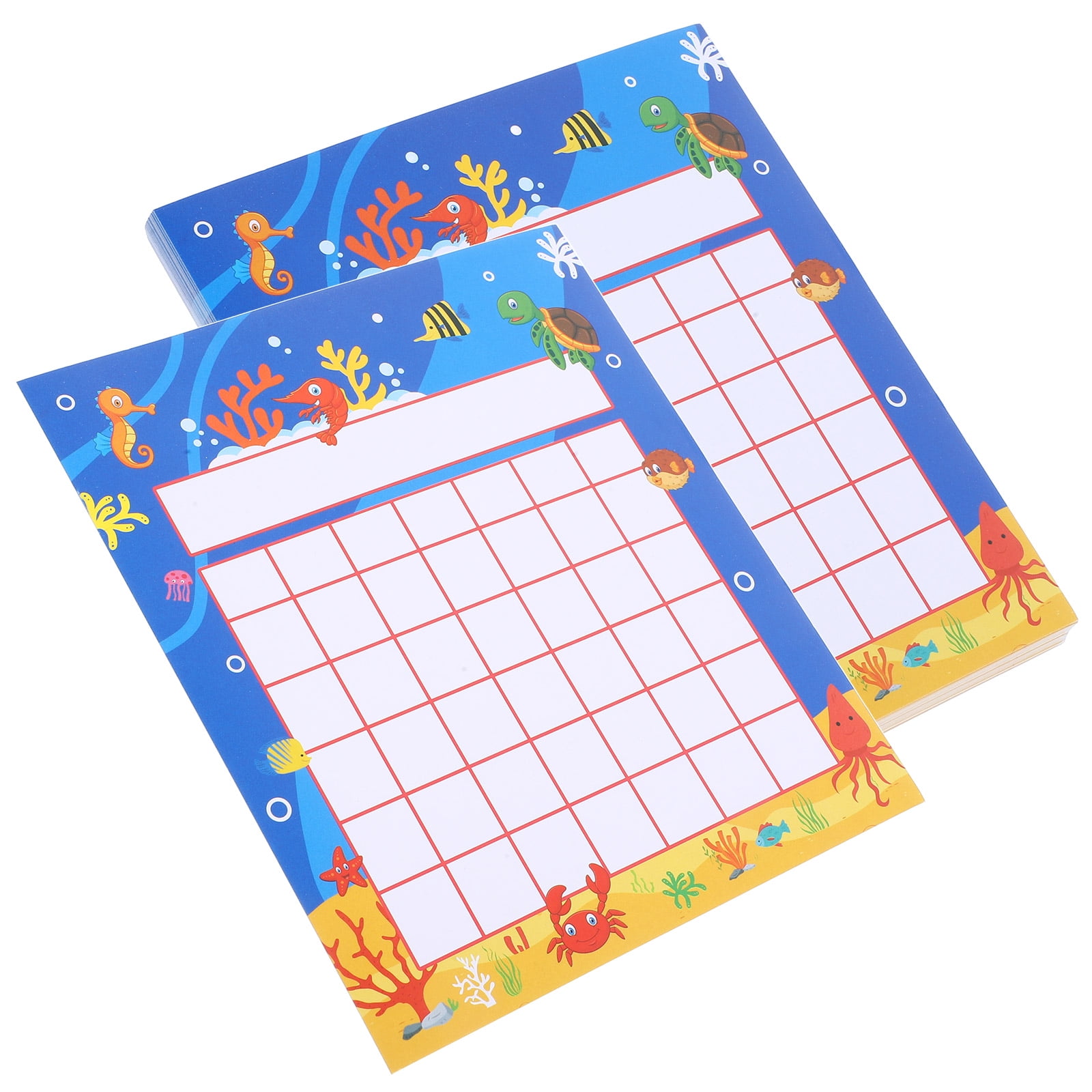 Masteelf 50 Sheets Classroom Incentive Chart Star for Kids Behavior ...