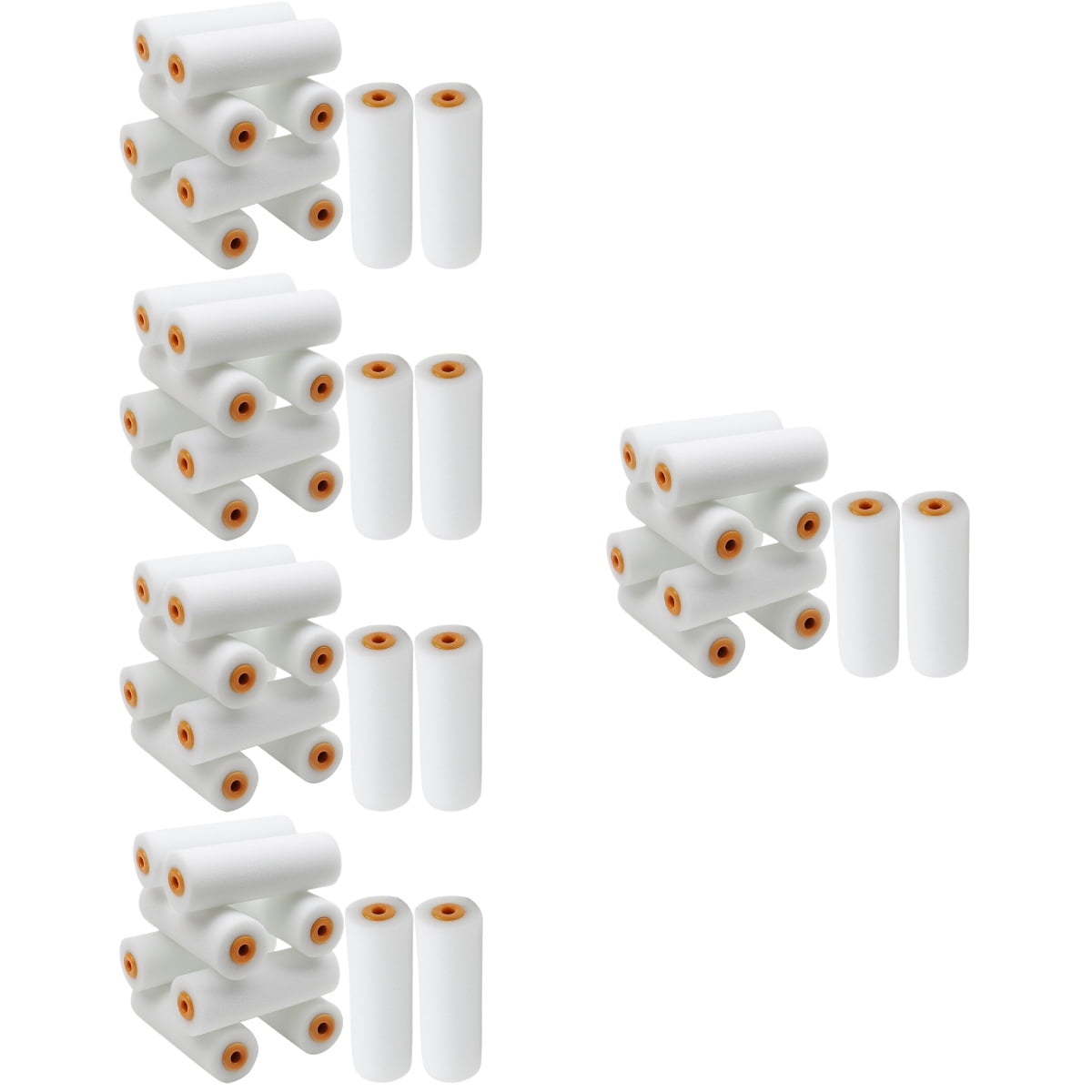 Masteelf 50 pcs Paint Rollers Covers Replacement Paint Rollers Small ...