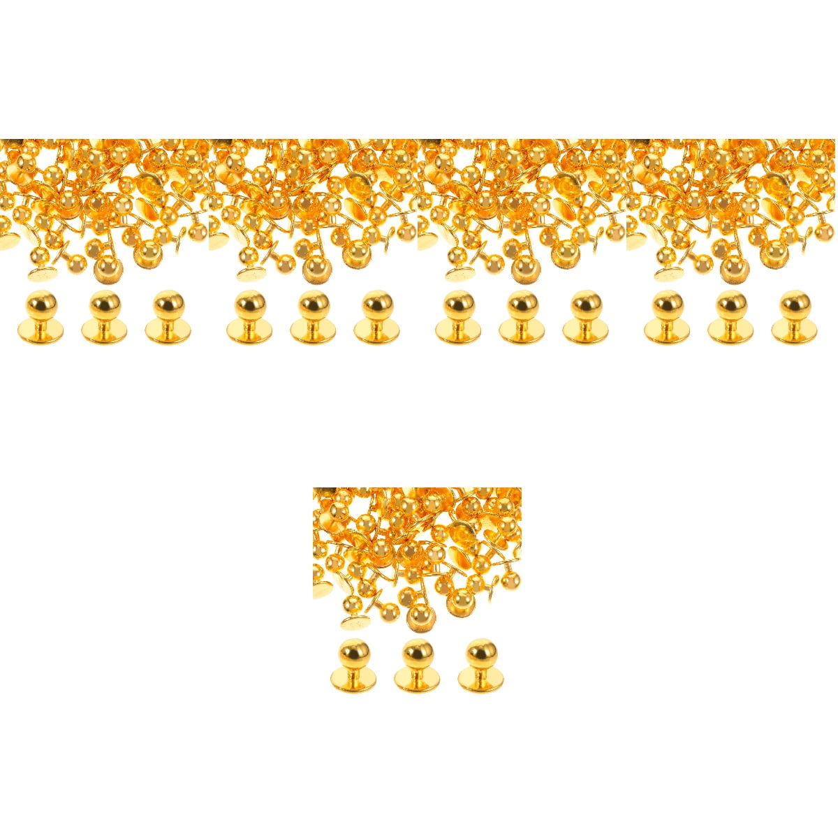 Masteelf 500 Pcs Clothes Buttons Chef Buttons Wind Coat Sewing Buttons ...