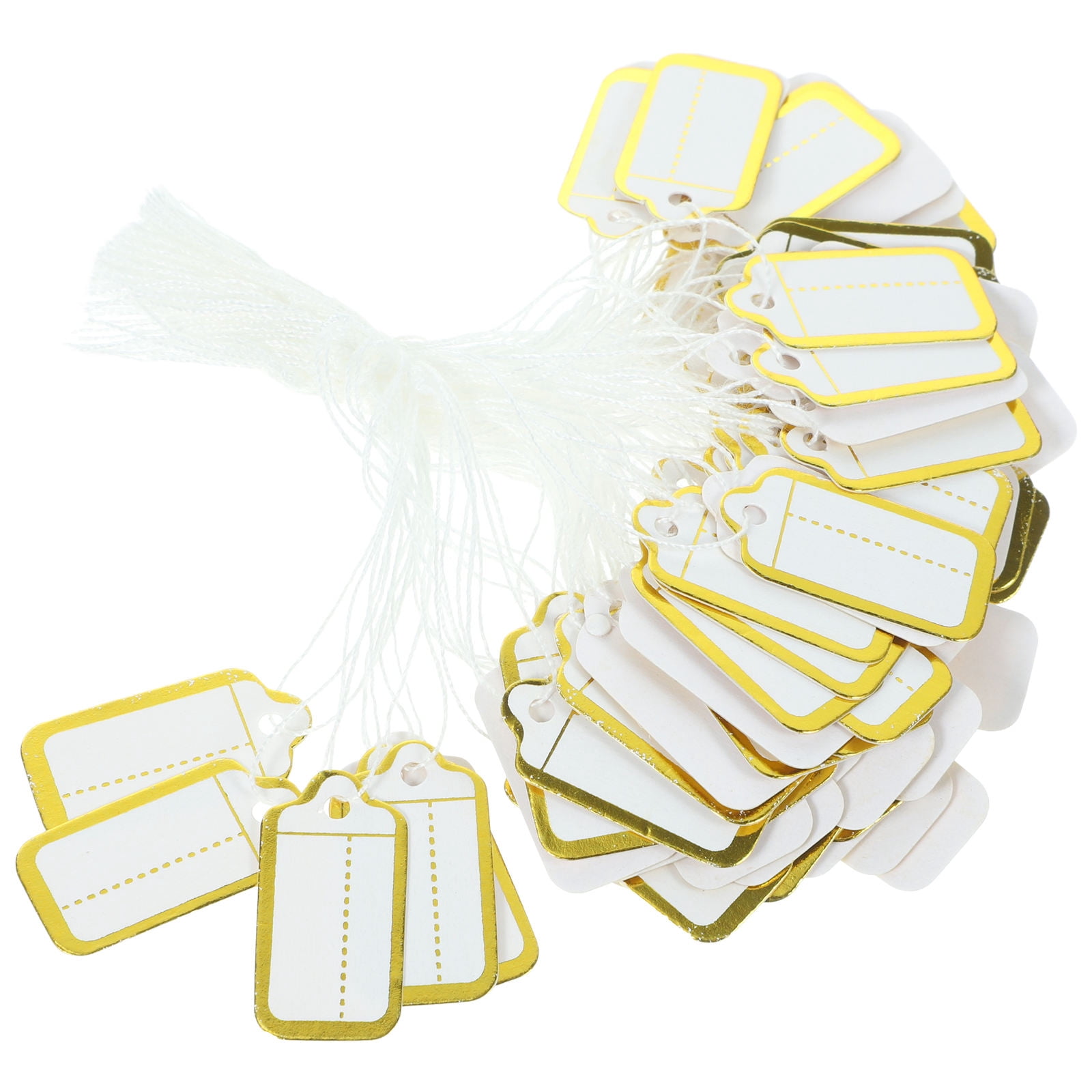 Masteelf 500 Pcs Jewelry Hanging Price Tag Gift Tags Product Display ...