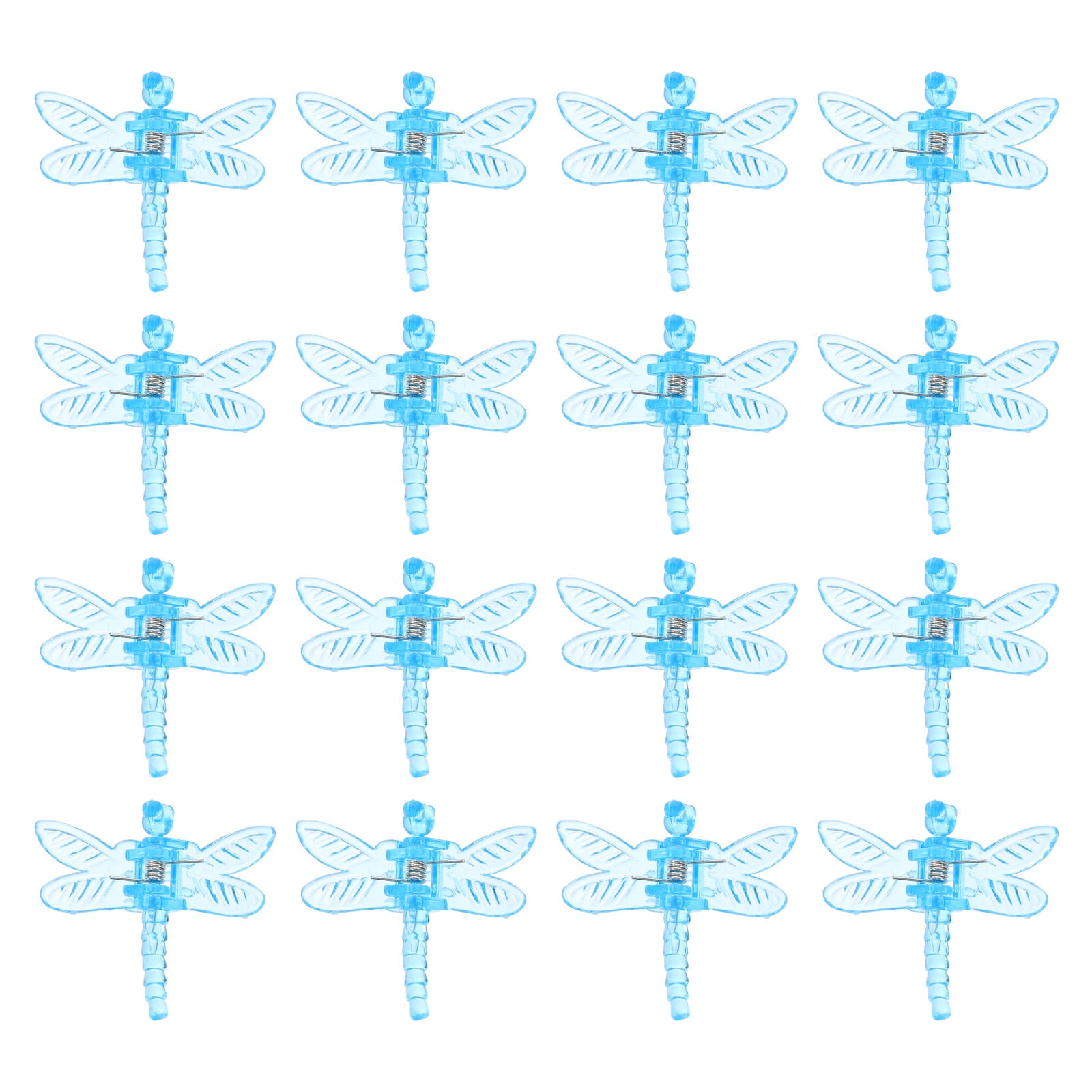Masteelf 50Pcs Versatile Dragonfly Plant Clips Secure Plant Support Clips for Stems and Vines ...