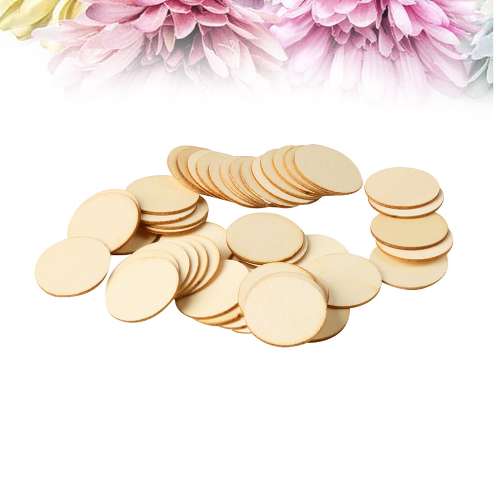 Masteelf 50Pcs Wood Circles Craft for Kids Craft Handmade Wood Crafts ...