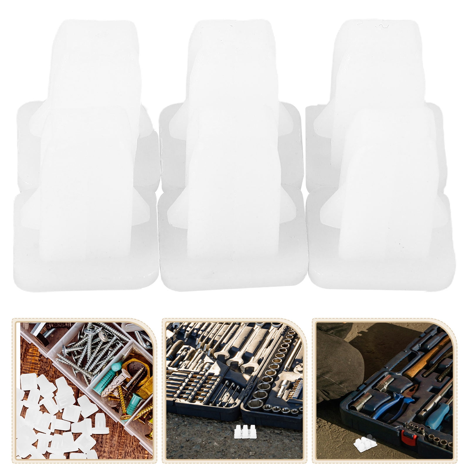 Masteelf 50pcs Automotive Bumper Retainer Clips Plastic Fasteners ...