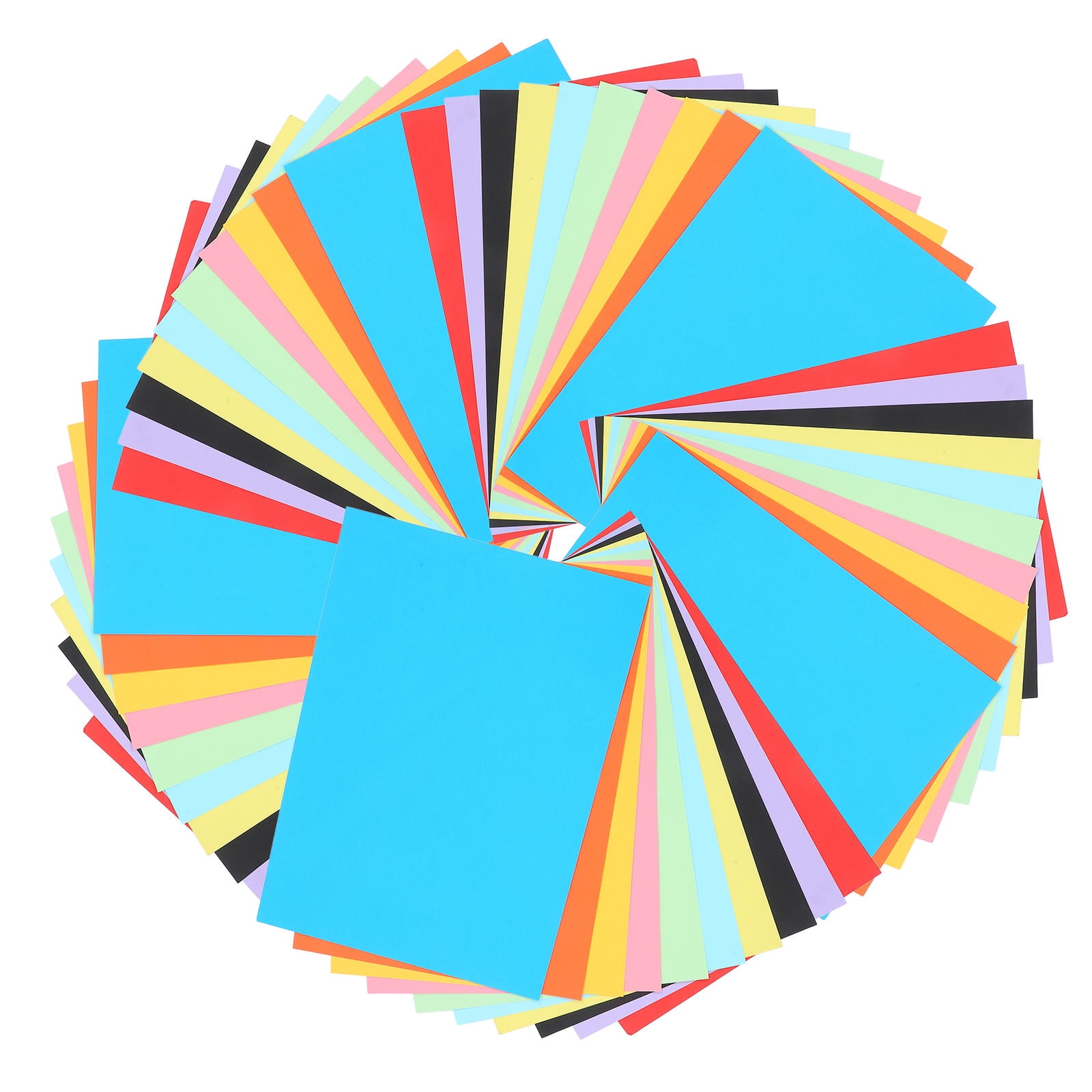 Masteelf 50pcs A3 200g Colored Cardstock Paper Multi Color Poster ...