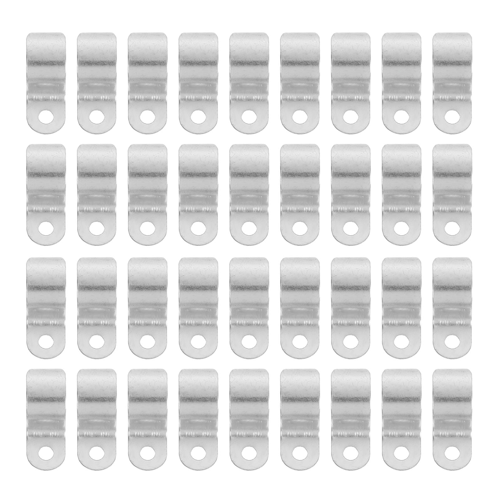 Masteelf 50pcs Iron P Type Single Side Pipe Strap Clips for Water Pipe ...