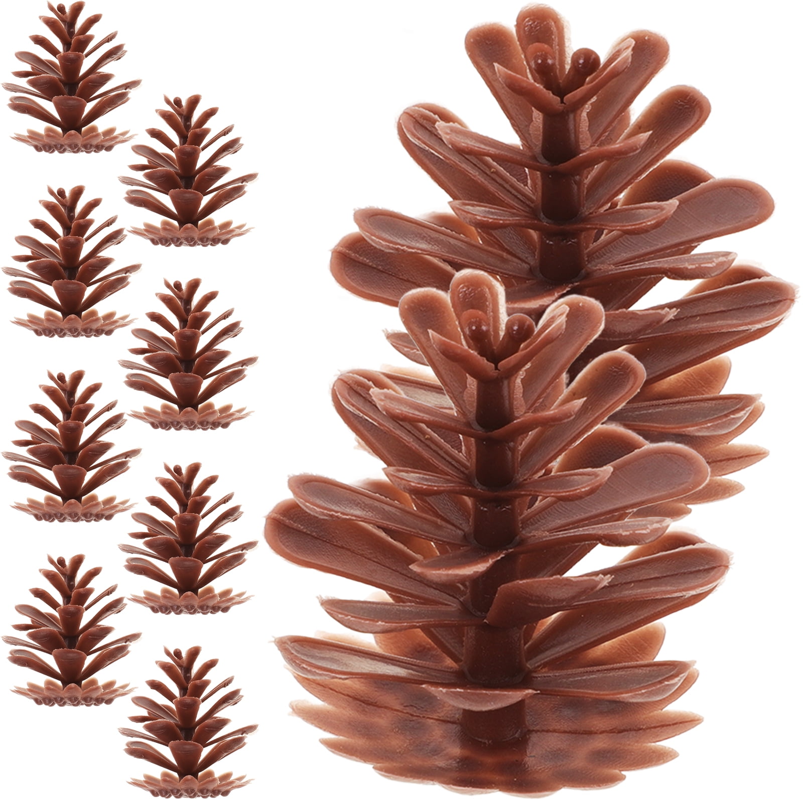 Masteelf 50pcs Mini Pine Cones for Crafts Fake Pine Cones for Fall and ...