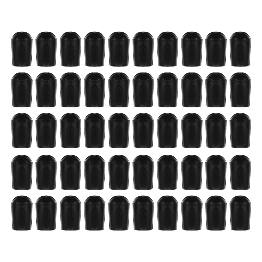 Masteelf 50pcs PVC Covers for Metal Tubing Wire Rack Rubber Tips PVC ...