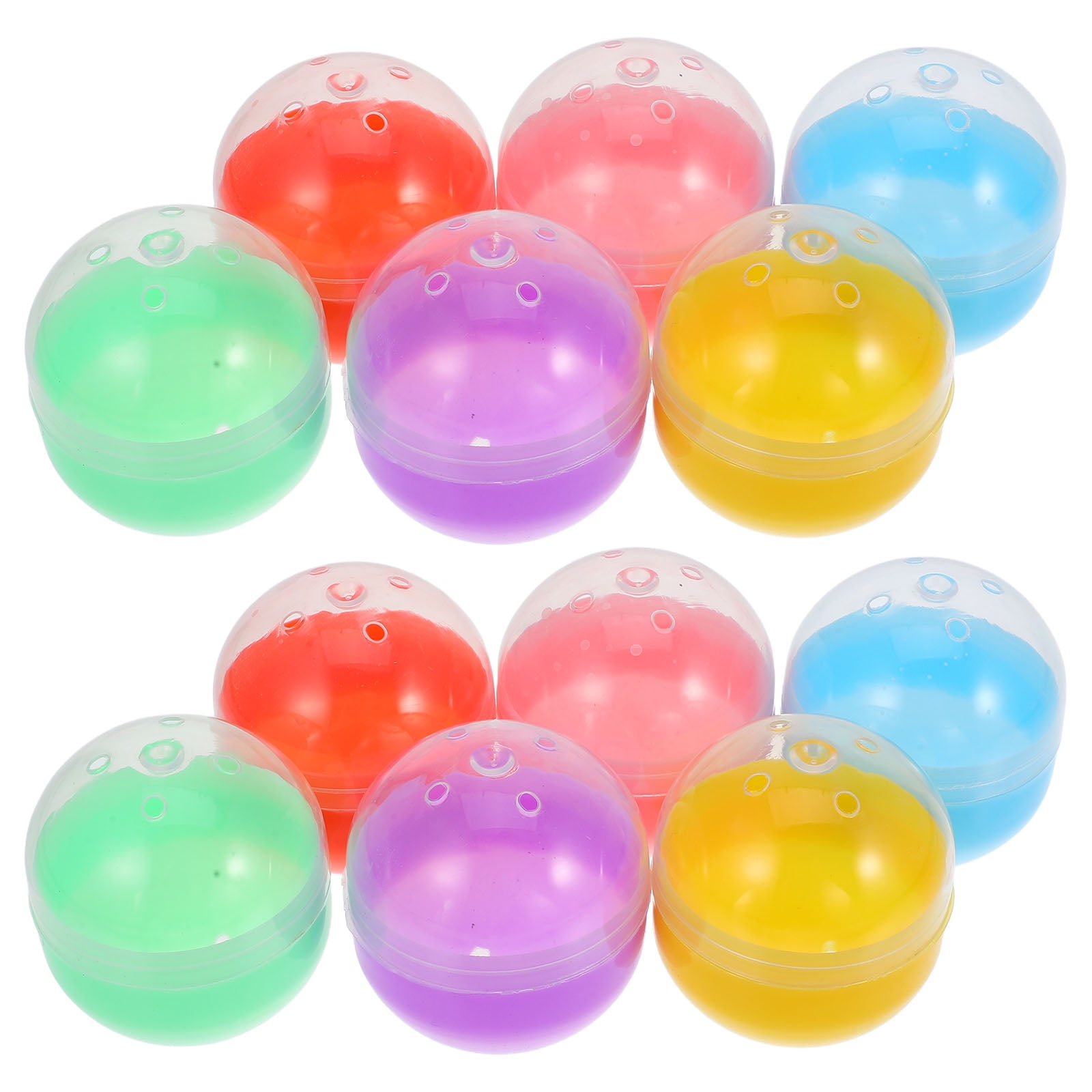 Masteelf 50pcs Plastic Fillable Ball Vending Machine Capsules Empty ...