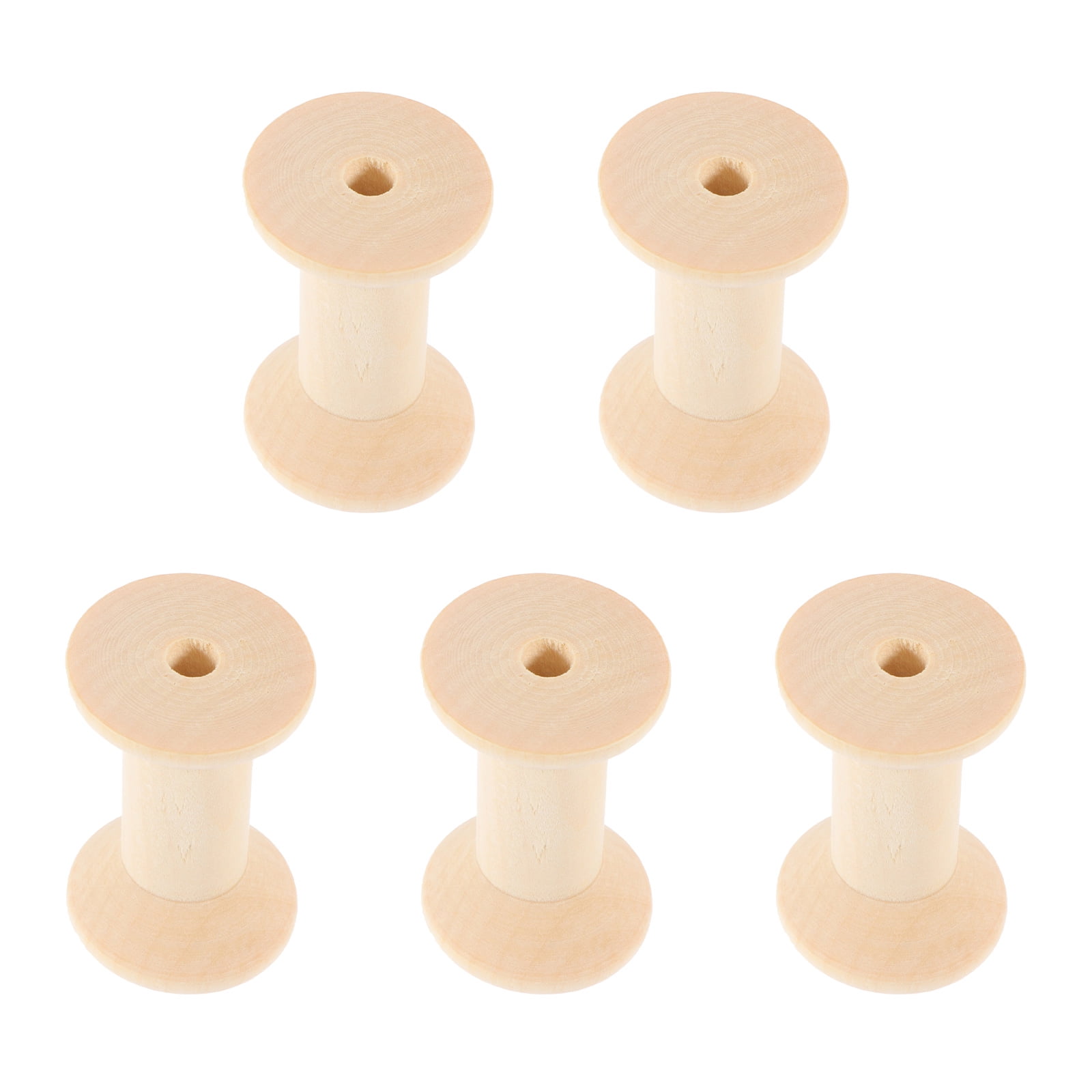 Masteelf 5Pcs Sewing Thread Spools for Embroidery and Weaving Reel ...
