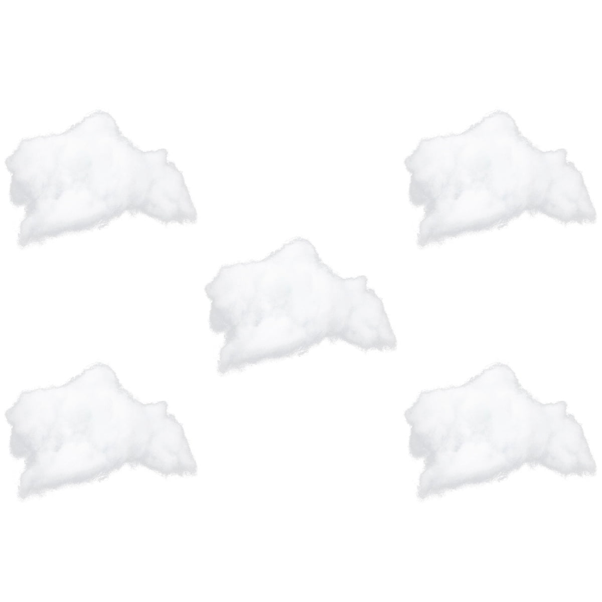 Masteelf 5pcs 1 Bag Fill Stuffing Stuffed Animal Stuffing Pillow ...