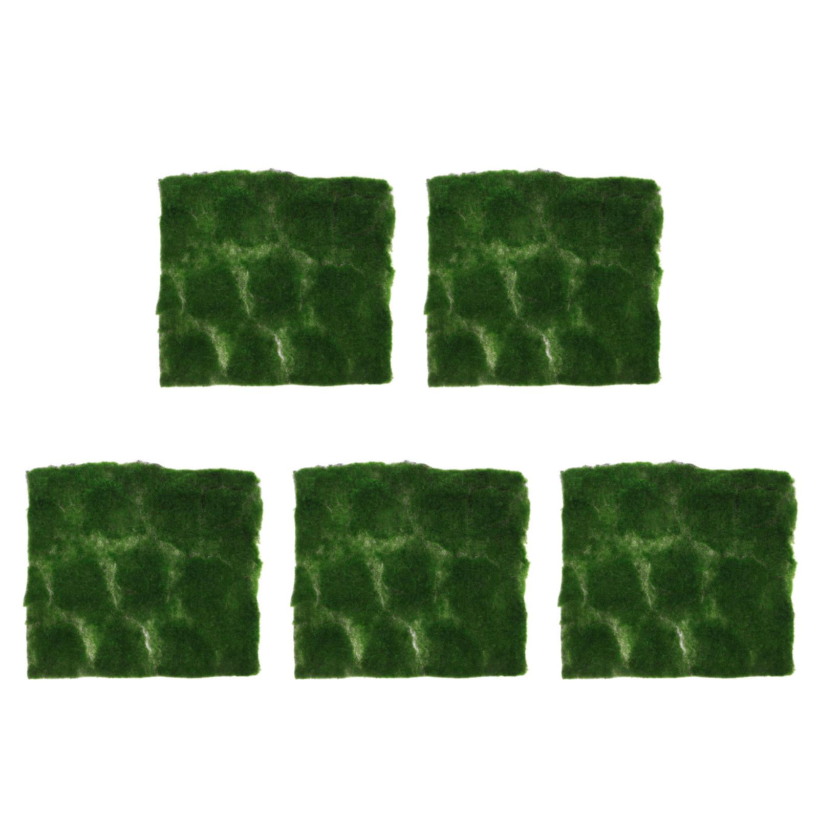 Masteelf 5pcs Artificial Small Green Turf Simulation Microlandscape ...