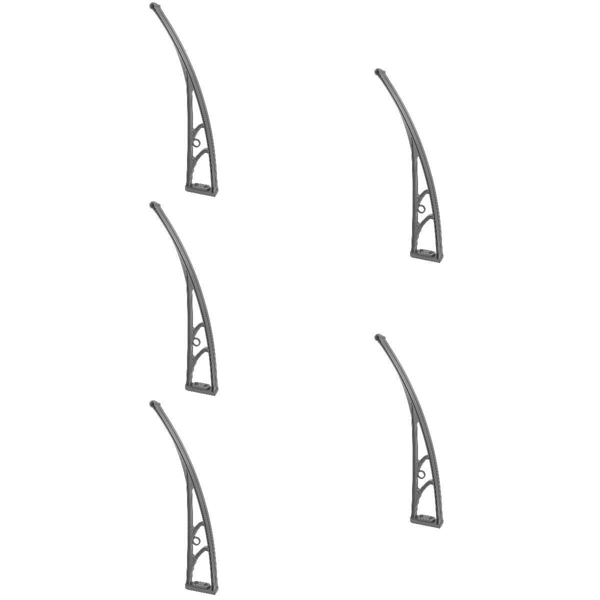 Masteelf 5pcs Awning Canopy Bracket Window Awning Bracket Front Door ...