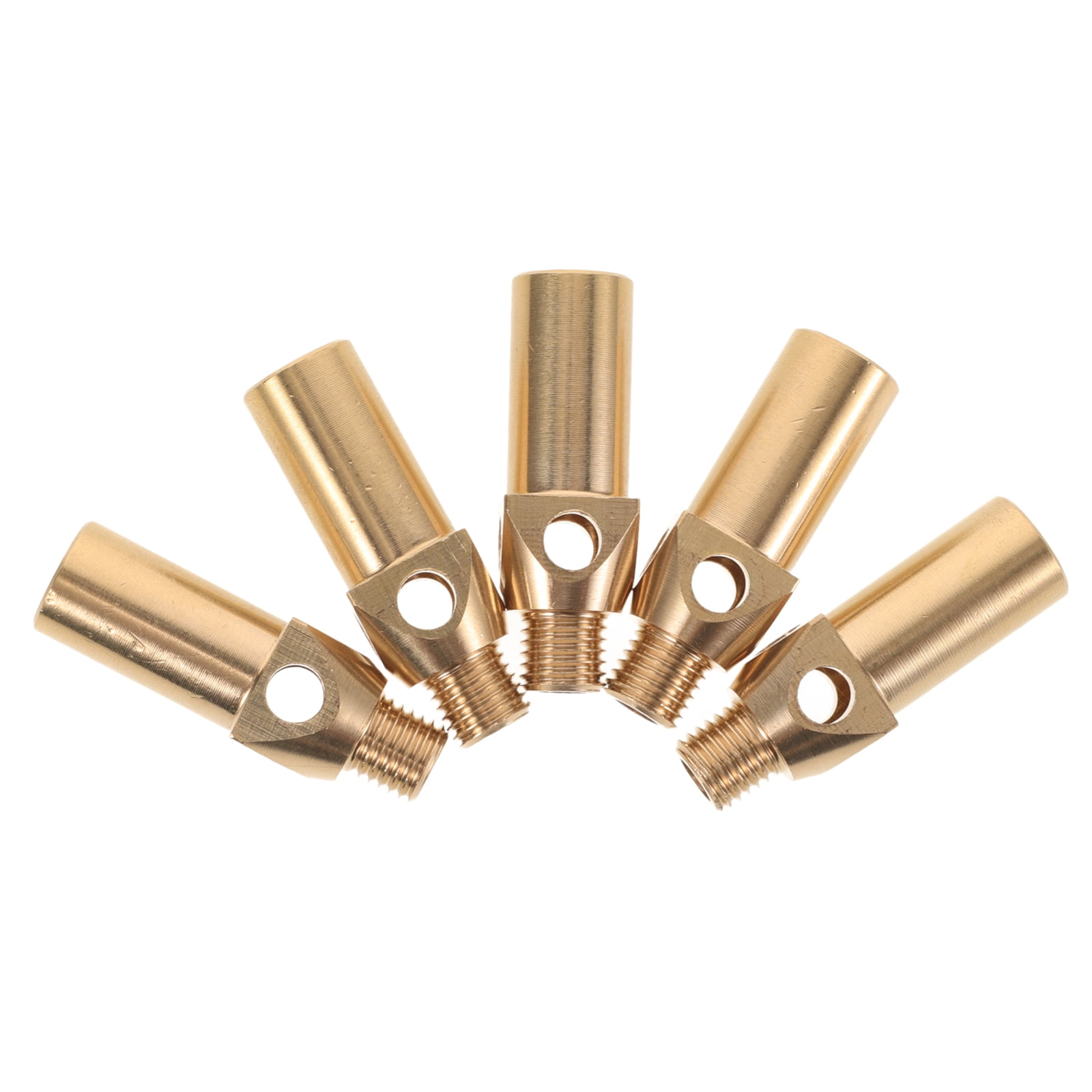 Masteelf 5pcs Brass Nozzle Industrial Gas Nozzle Gas Burner Nozzle Gas ...