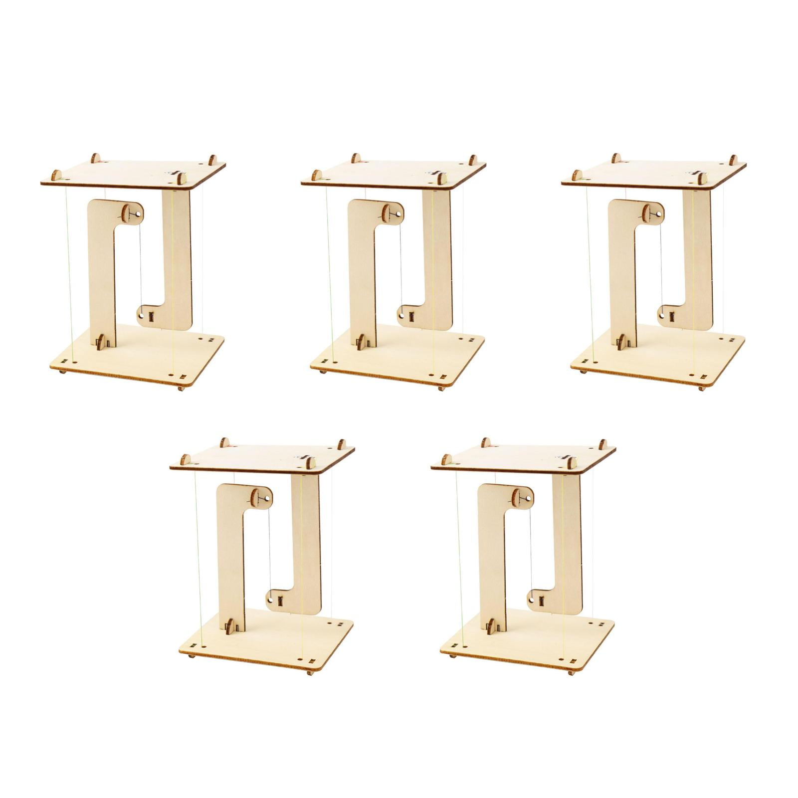 Masteelf 5pcs Desk Toy DIY Science Game for Kids and Adults Educational ...