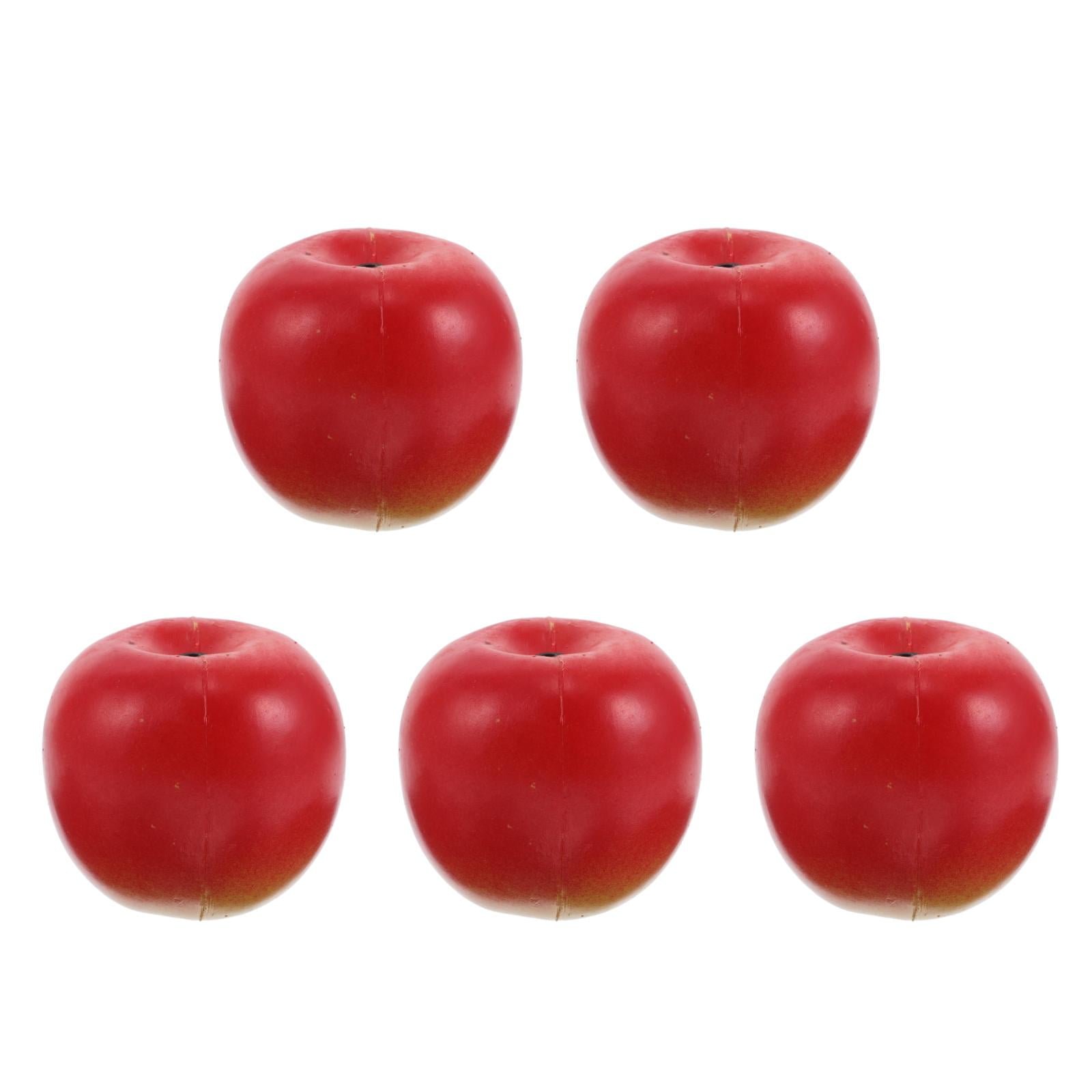 Masteelf 5pcs Emulated Fruit Model Kids Plaything Apple Toys Preschool ...