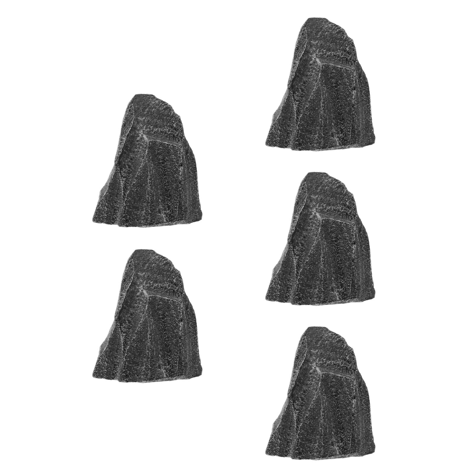 Masteelf 5pcs Faux Rocks Natural Realistic Rocks Foam Artificial Rocks ...